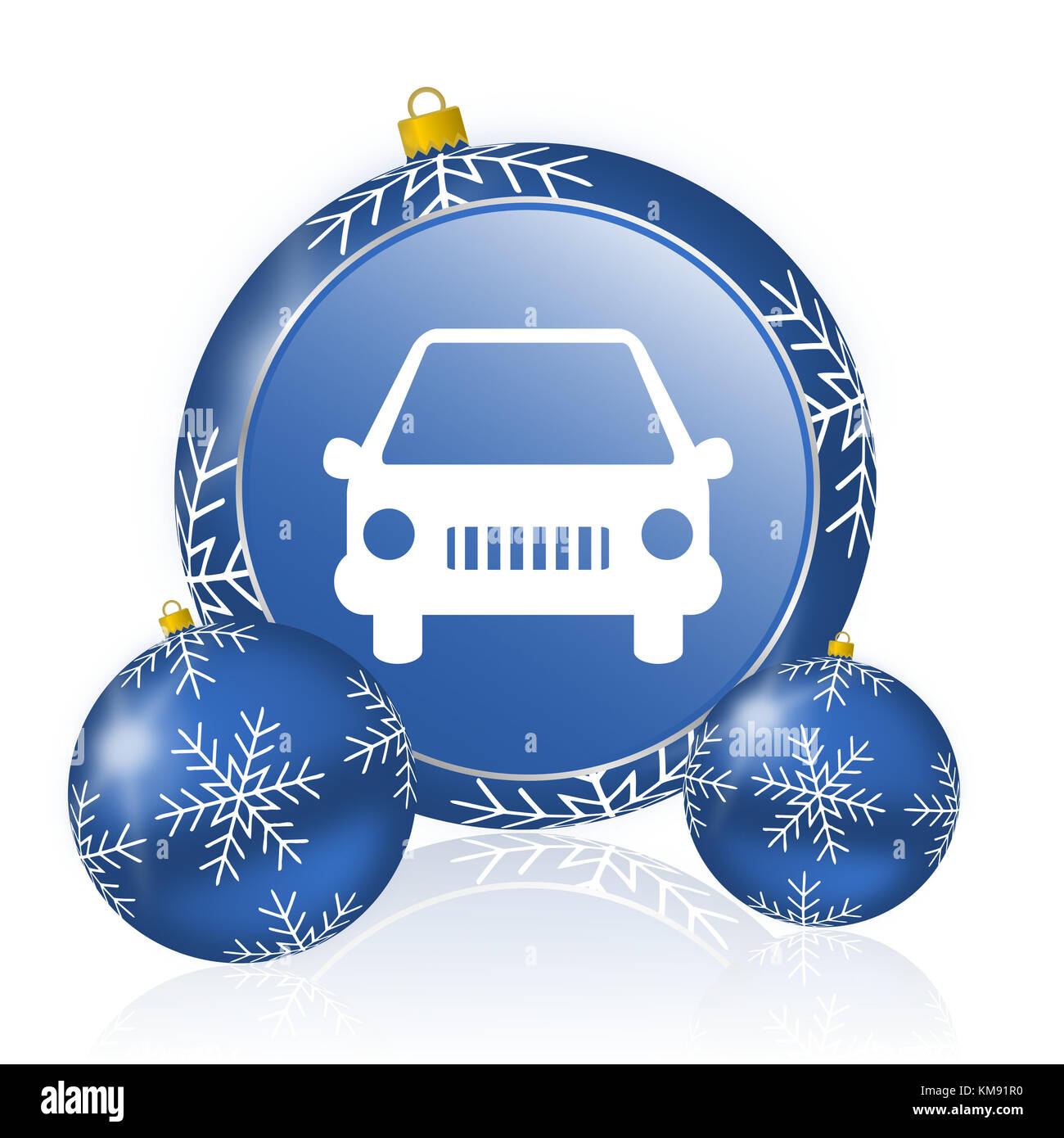 Christmas ball bus hi-res stock photography and images - Alamy