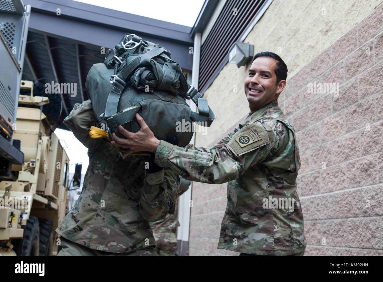 U.S. Army Staff Sgt. Hector Ortega, Delta Company, 307th Brigade ...