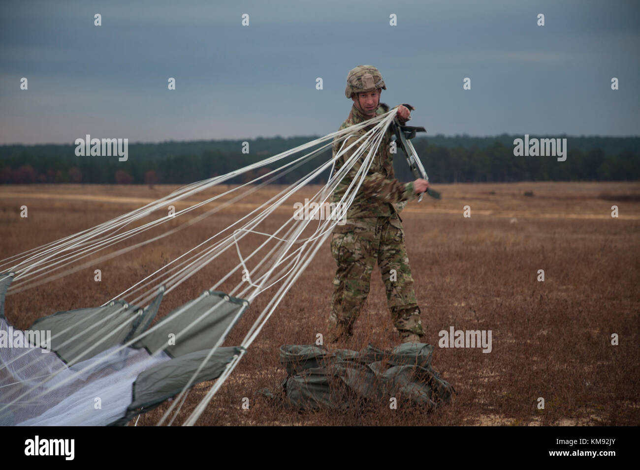 U.S. Army paratroopers Staff Sgt. Christopher Cafaro of the 5th ...