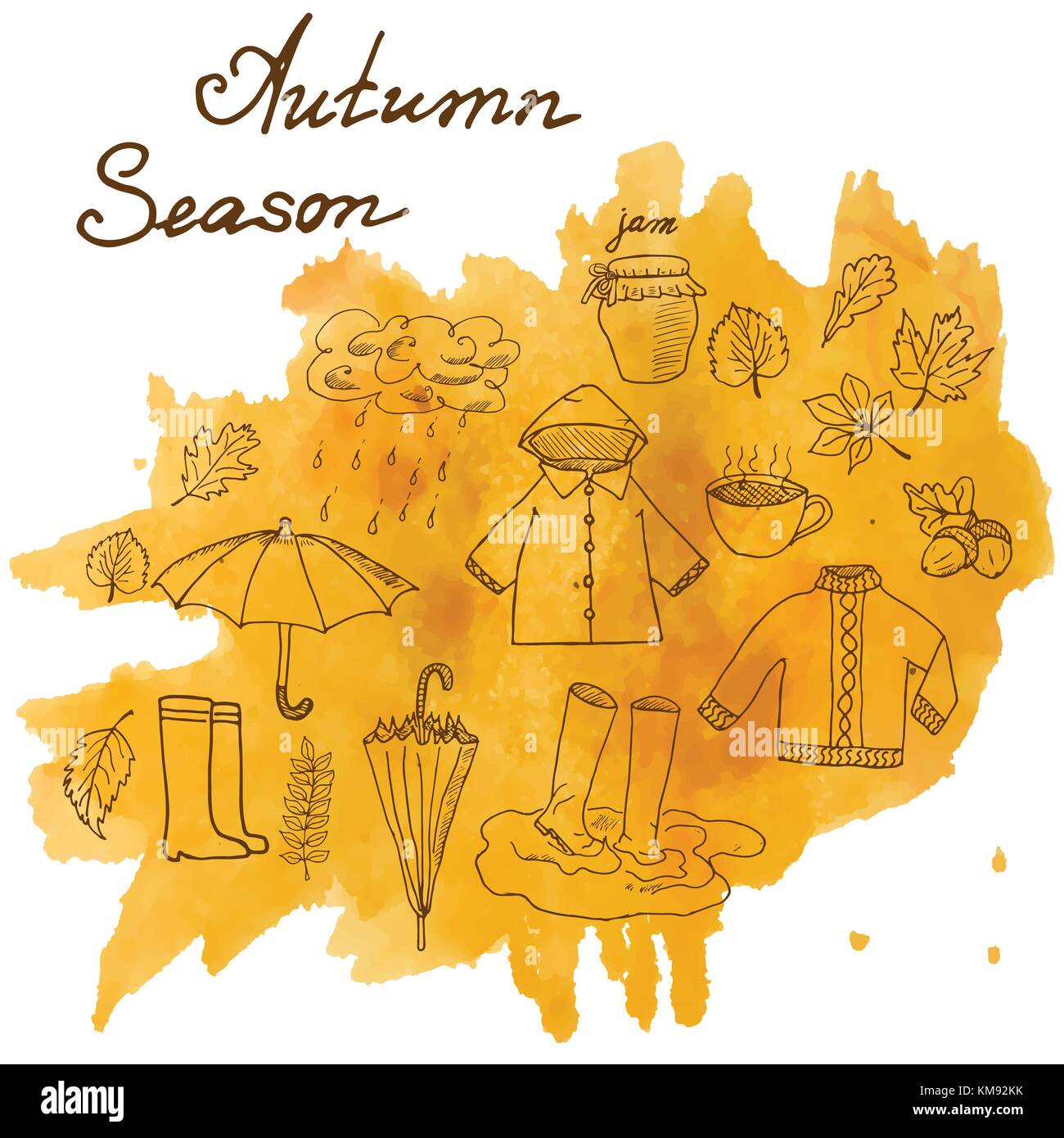 Umprella Stock Vector Images - Alamy