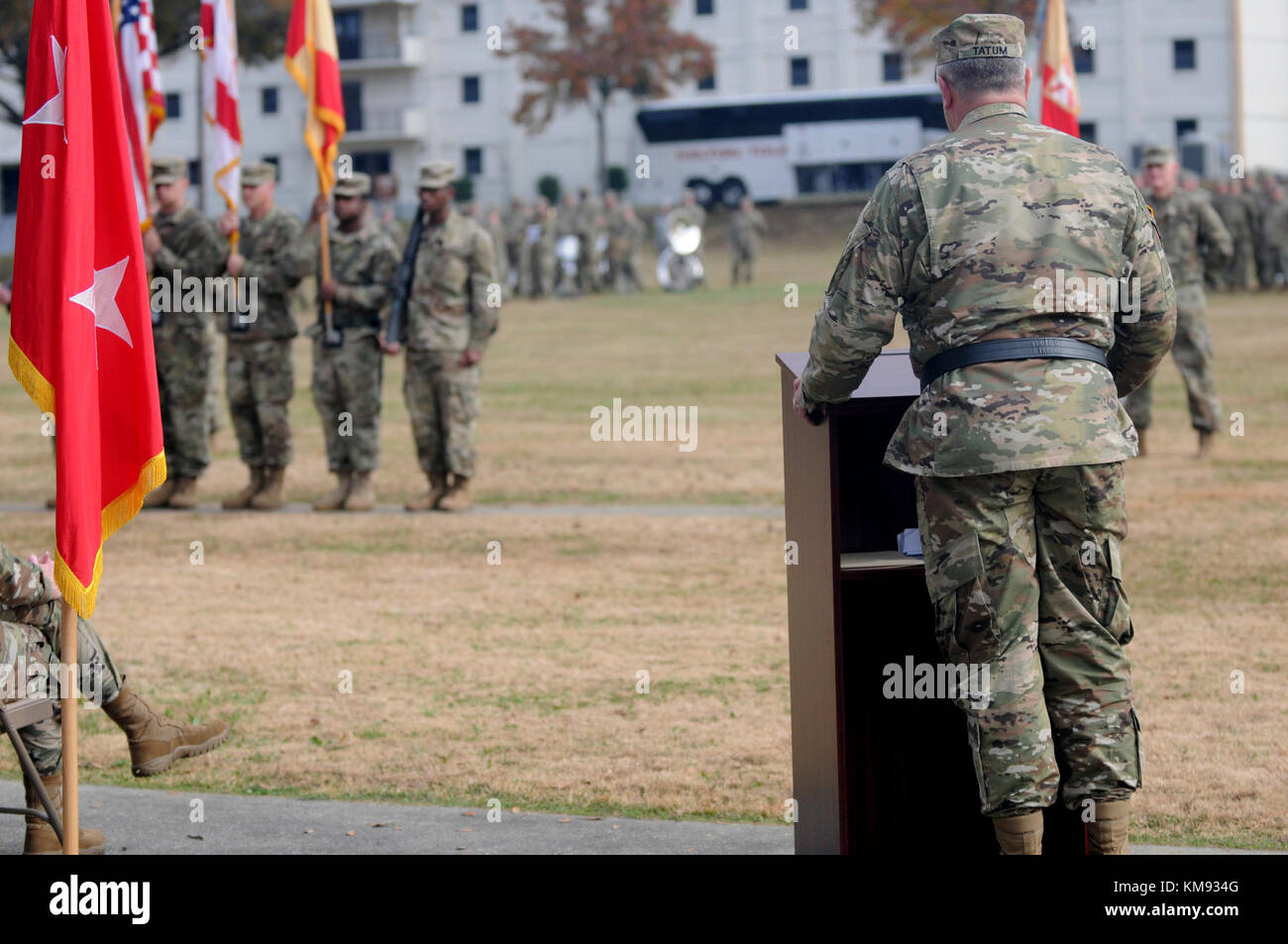 Maj. Gen. Donald B. Tatum, commanding general of the 167th Theater ...