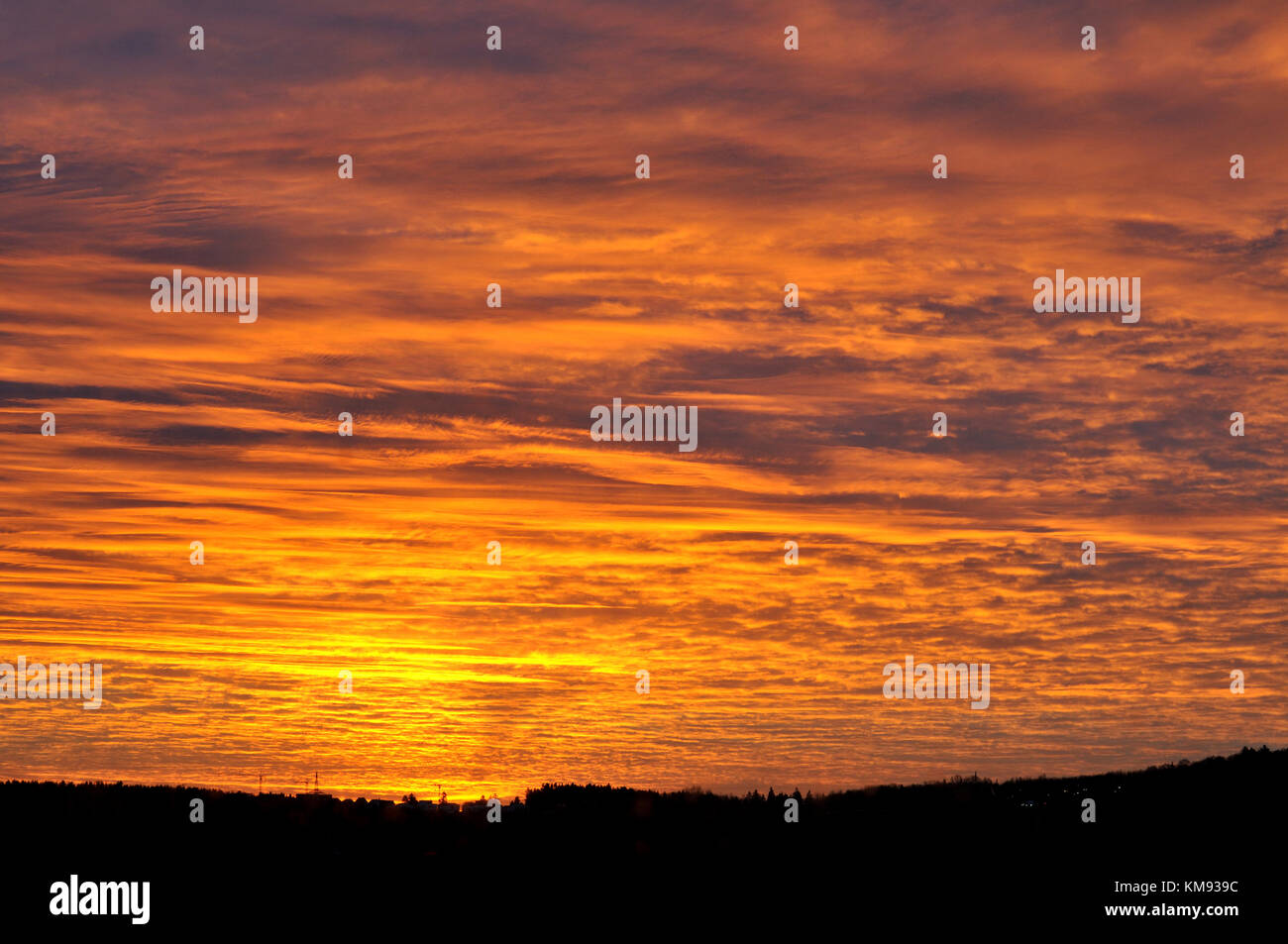colorful morning sky Stock Photo - Alamy