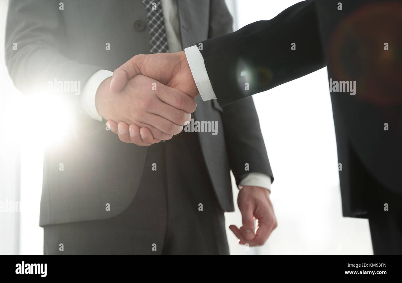 Effective negotiation with client. Business concept photo Stock Photo ...