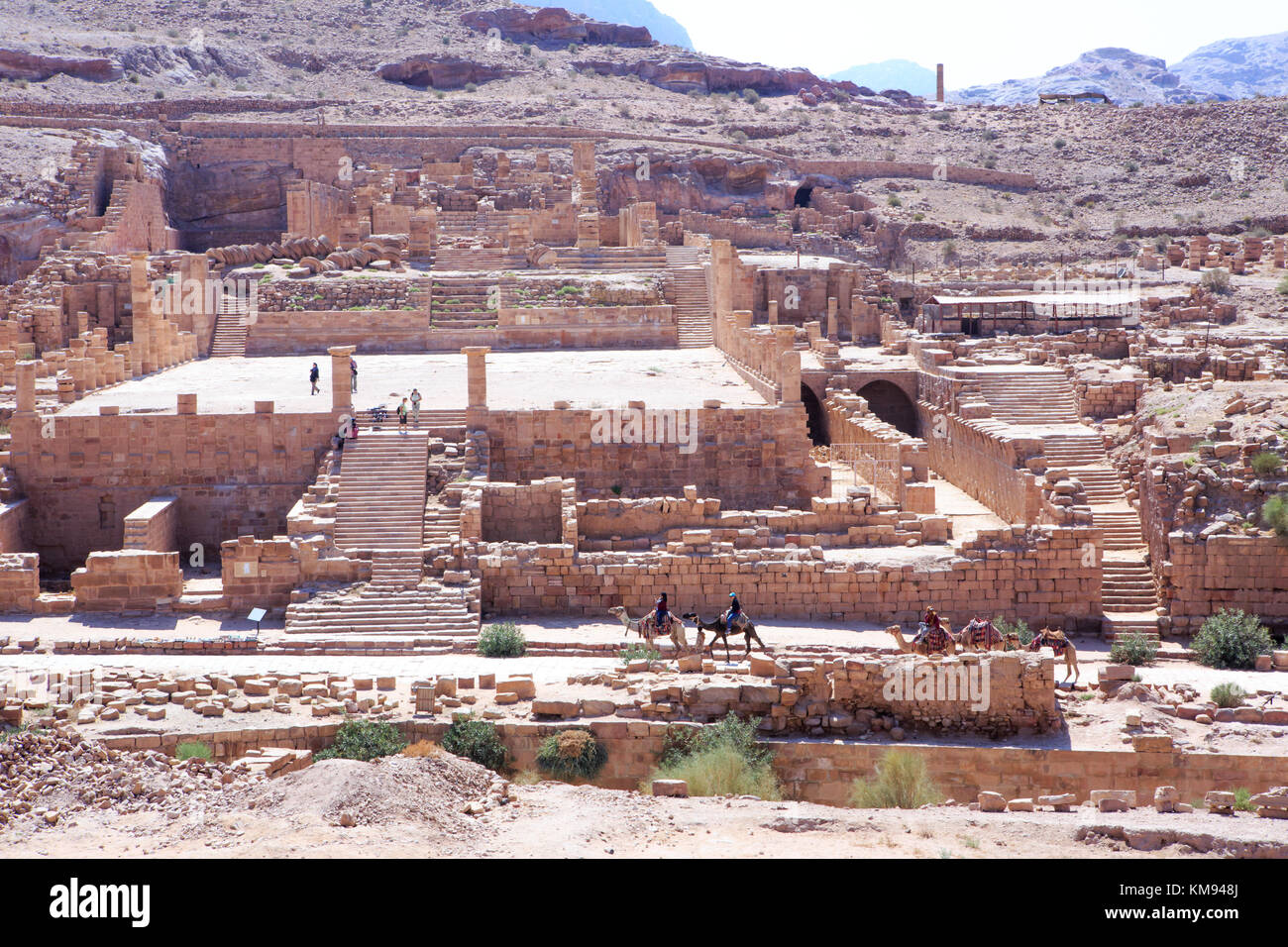 Petra, UNESCO World Heritage Site, Jordan, Middle East Stock Photo - Alamy