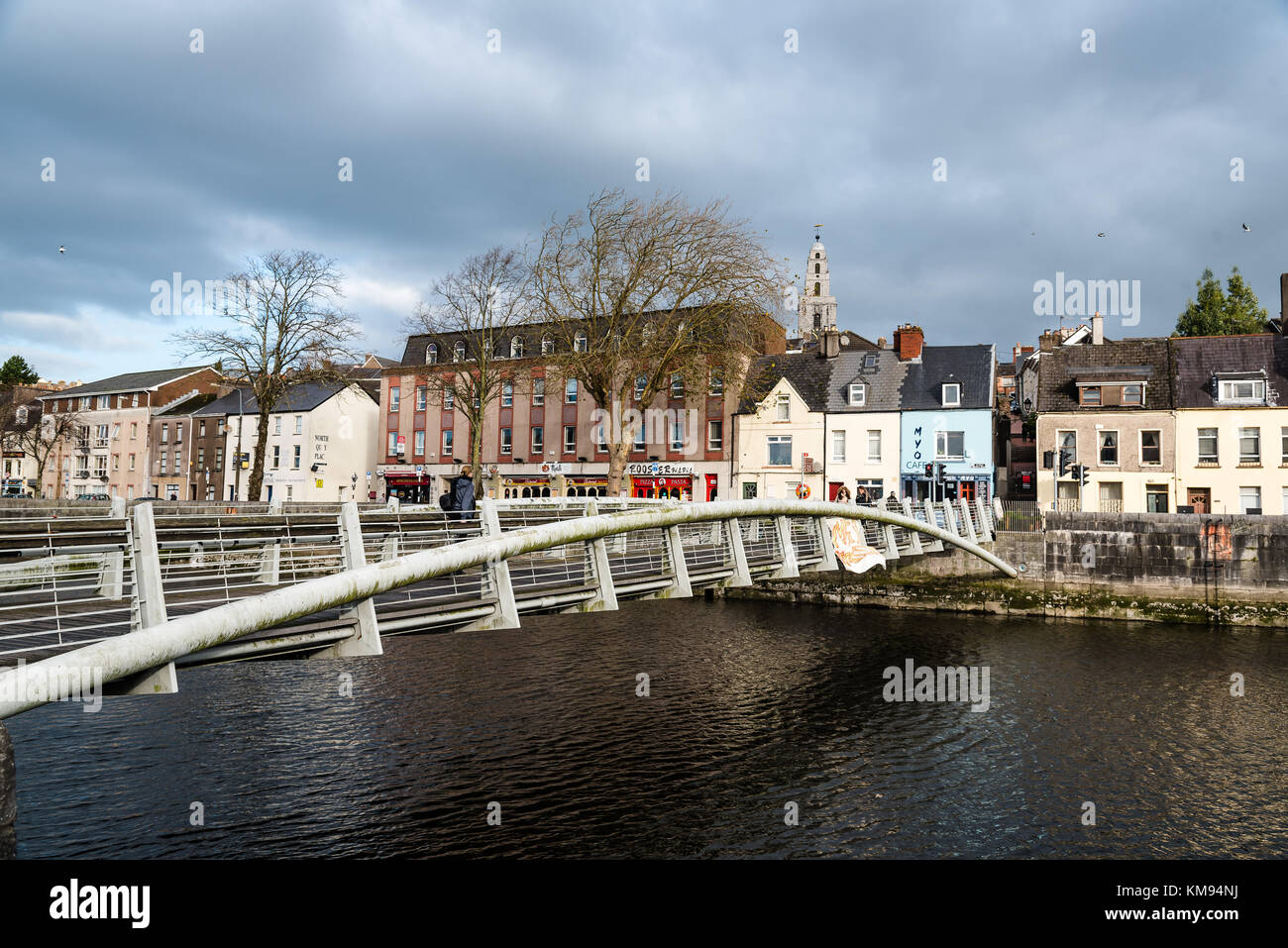Bridge on the river in Cork Stock Photo - Alamy