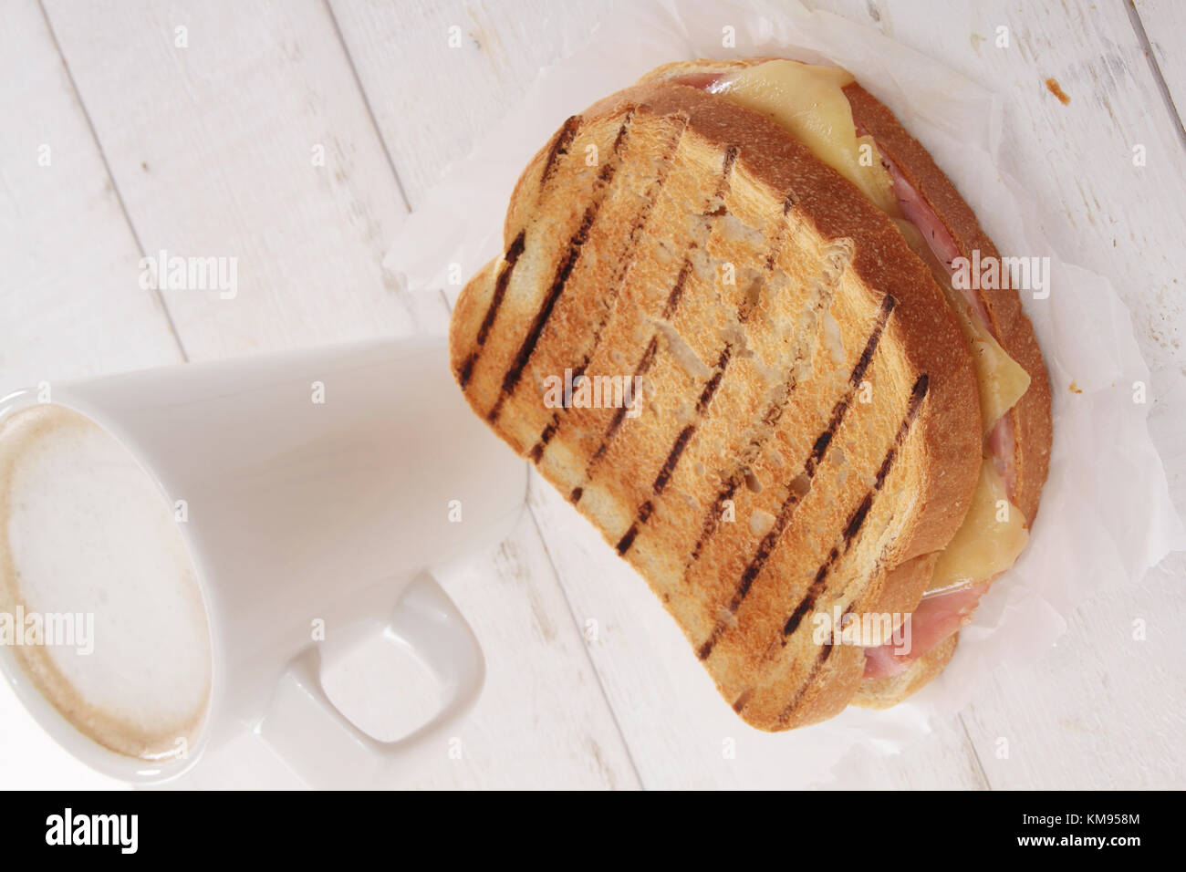 fresh toasted sandwich Stock Photo - Alamy