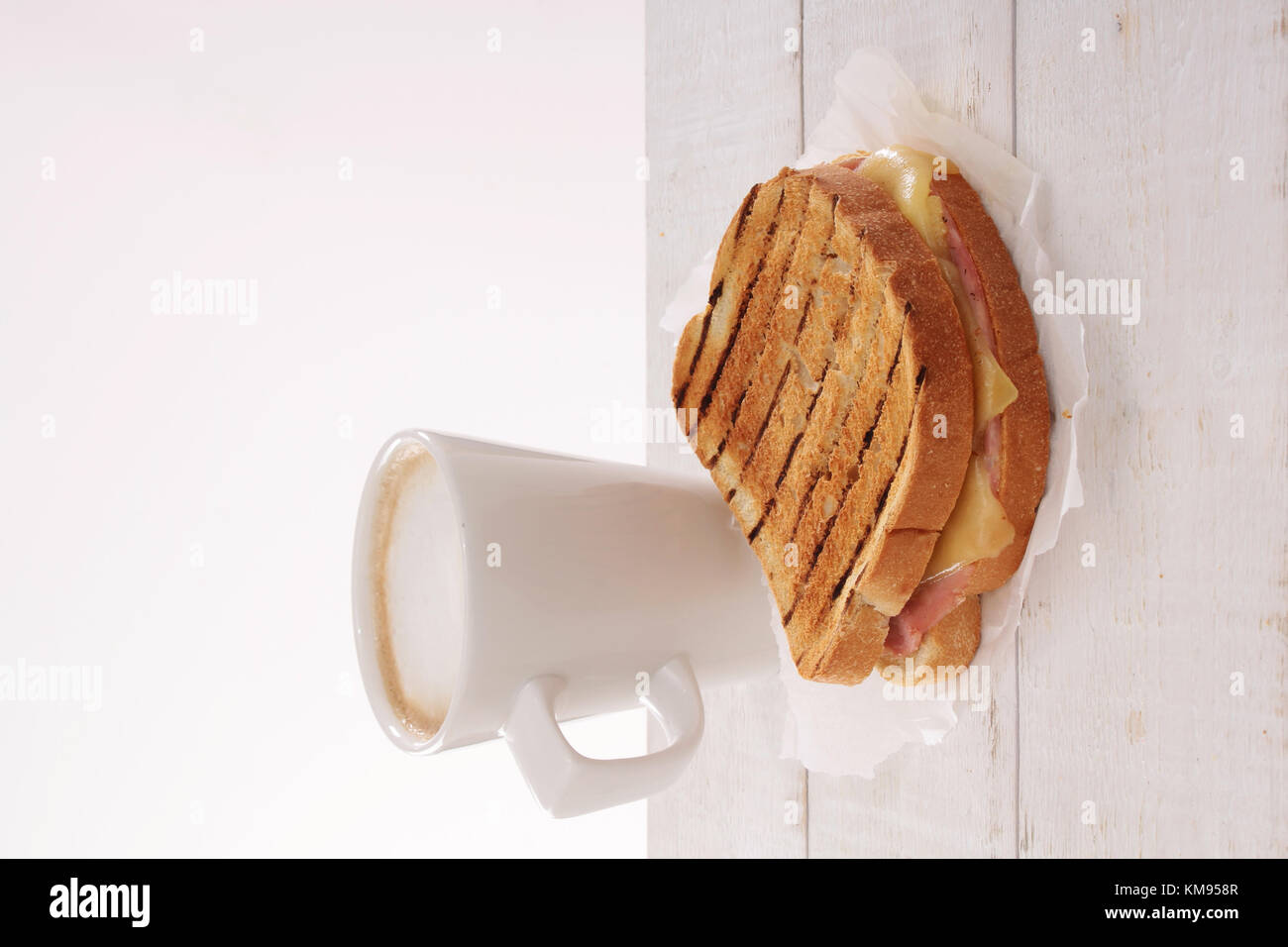 fresh toasted sandwich Stock Photo - Alamy