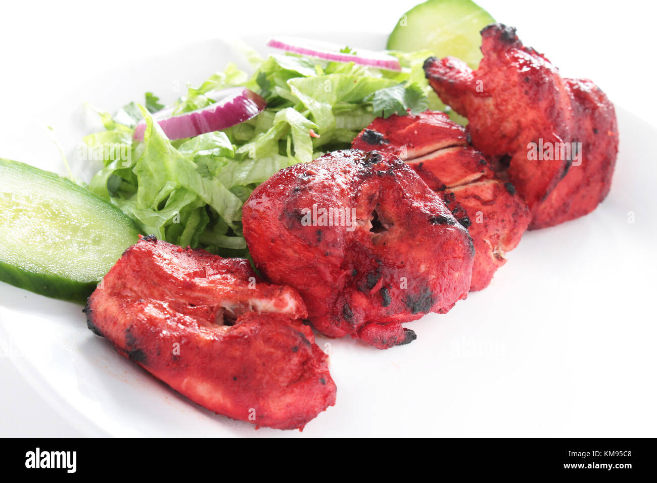 Indian chicken tikka hi-res stock photography and images - Alamy