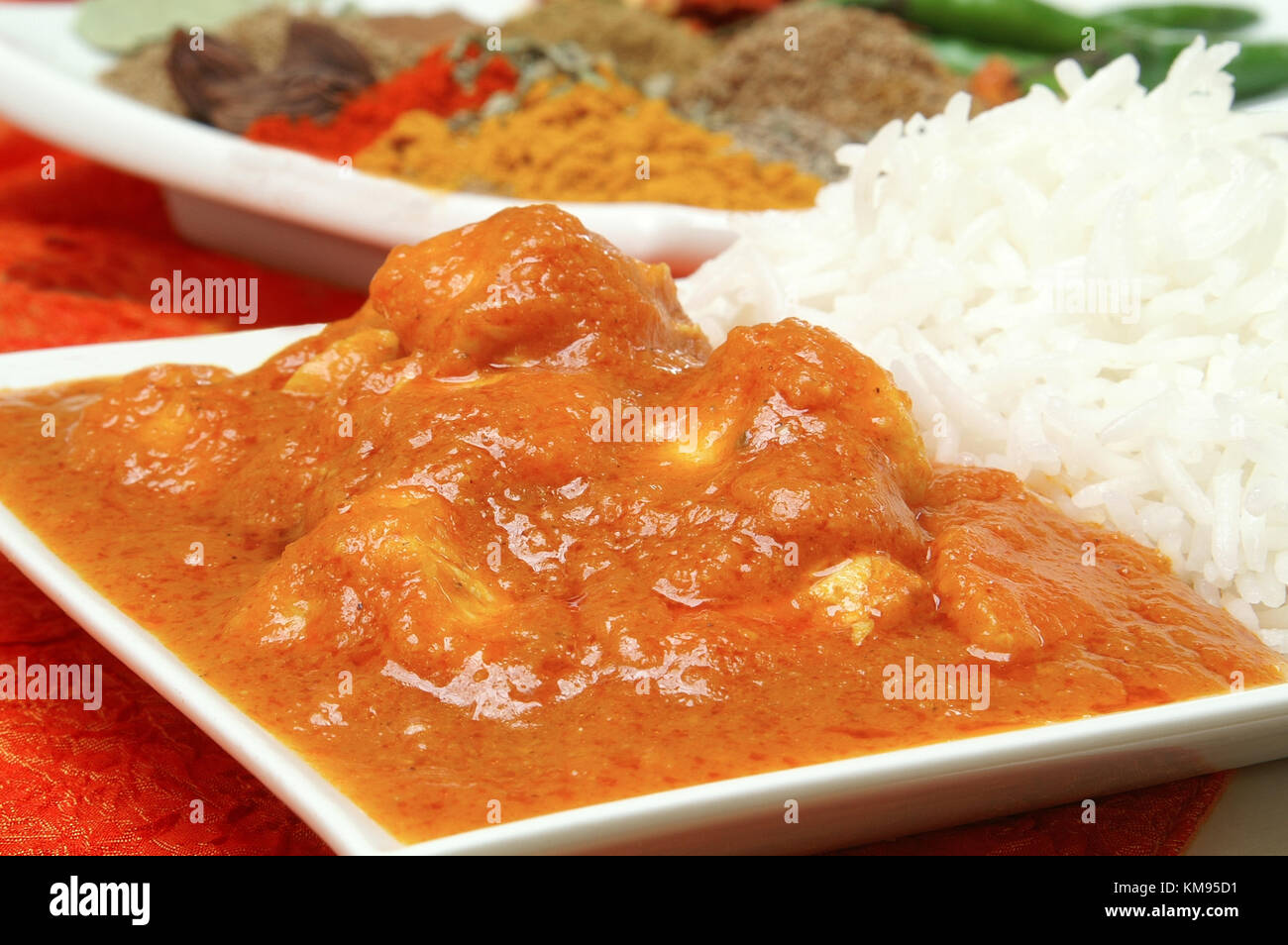 indian curry mechani Stock Photo - Alamy
