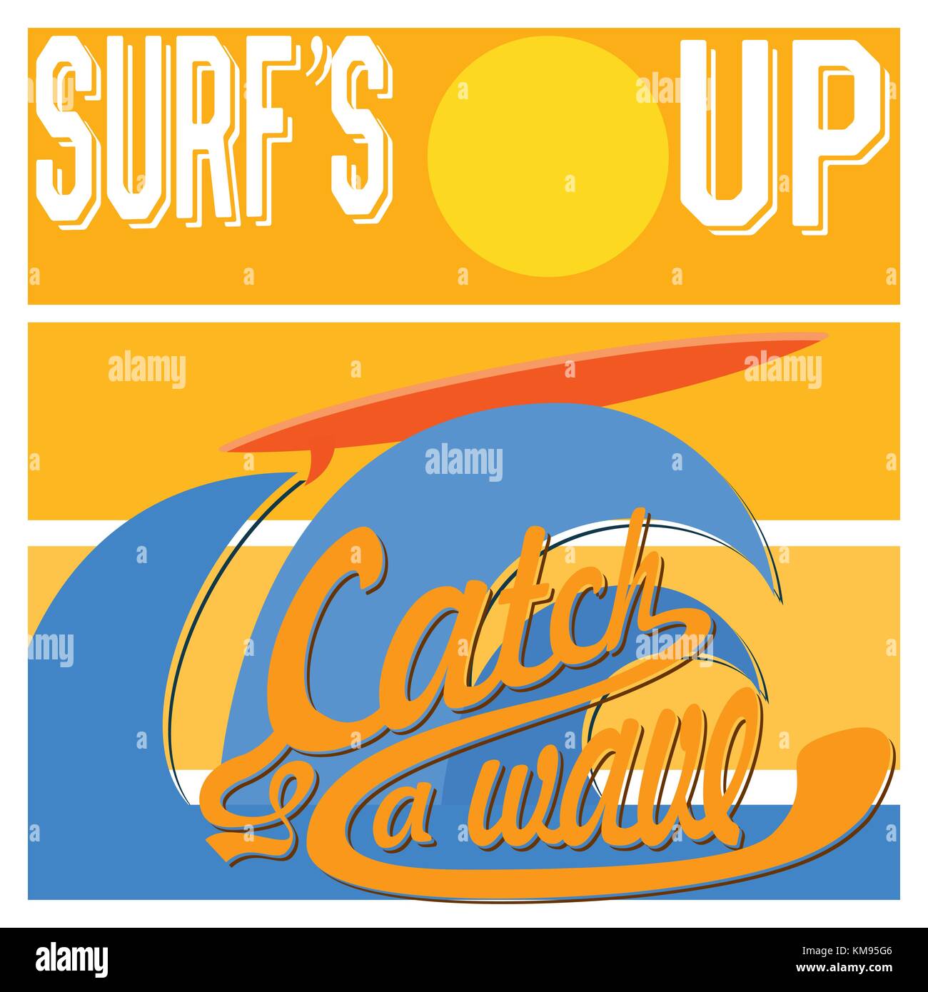 Surf's Up typography, t-shirt Printing design graphics, retro vintage ...