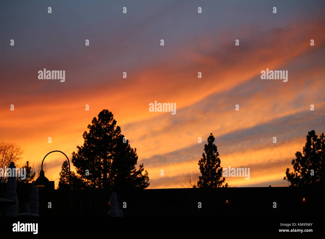 Lake Tahoe's Magnificent Sunset Stock Photo - Alamy