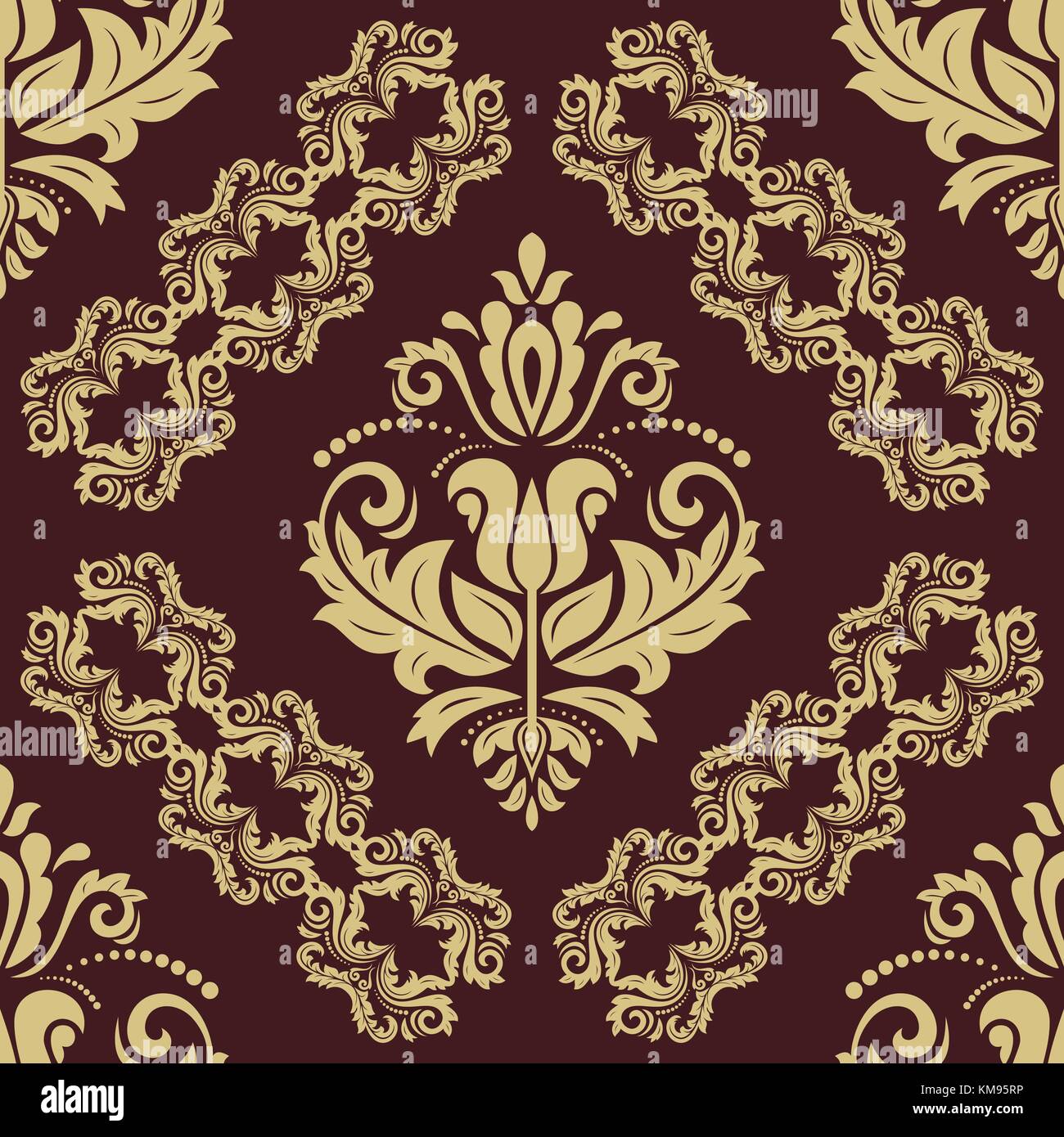 Orient Seamless Vector Background Stock Vector Image & Art - Alamy