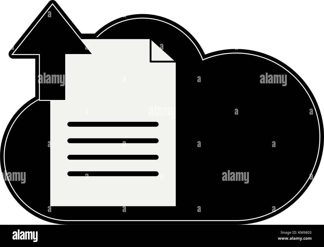 Cloud computing symbol Stock Vector Image & Art - Alamy