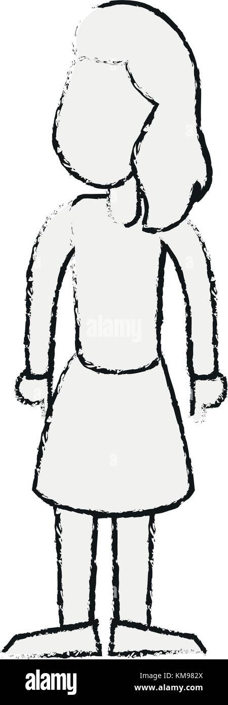woman faceless cartoon Stock Vector Image & Art - Alamy