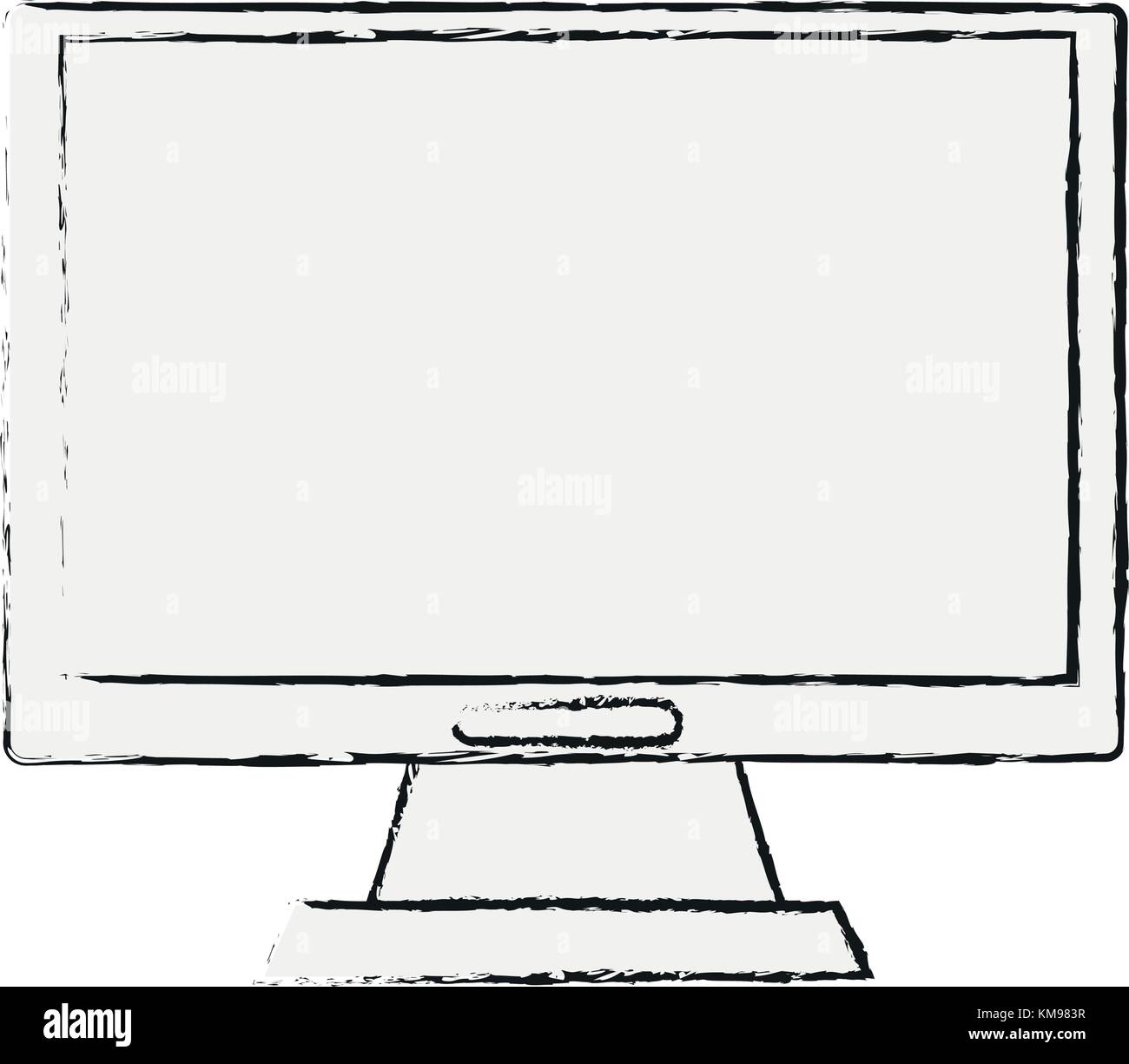 Computer screen technology Stock Vector Image & Art - Alamy