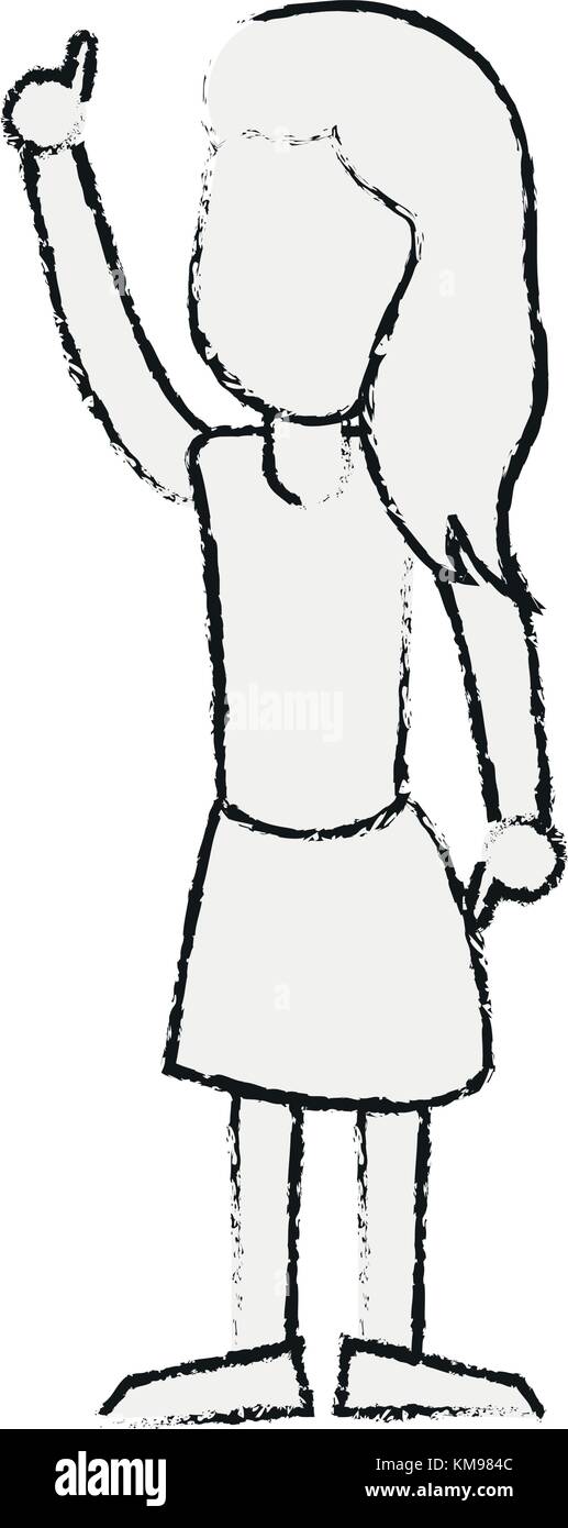 woman faceless cartoon Stock Vector Image & Art - Alamy