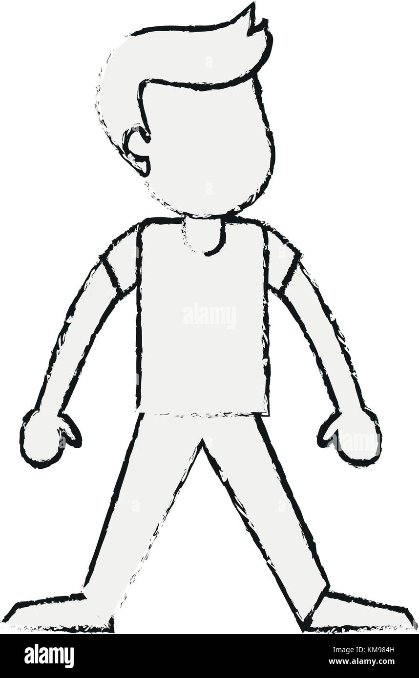 Man faceless cartoon Stock Vector Image & Art - Alamy
