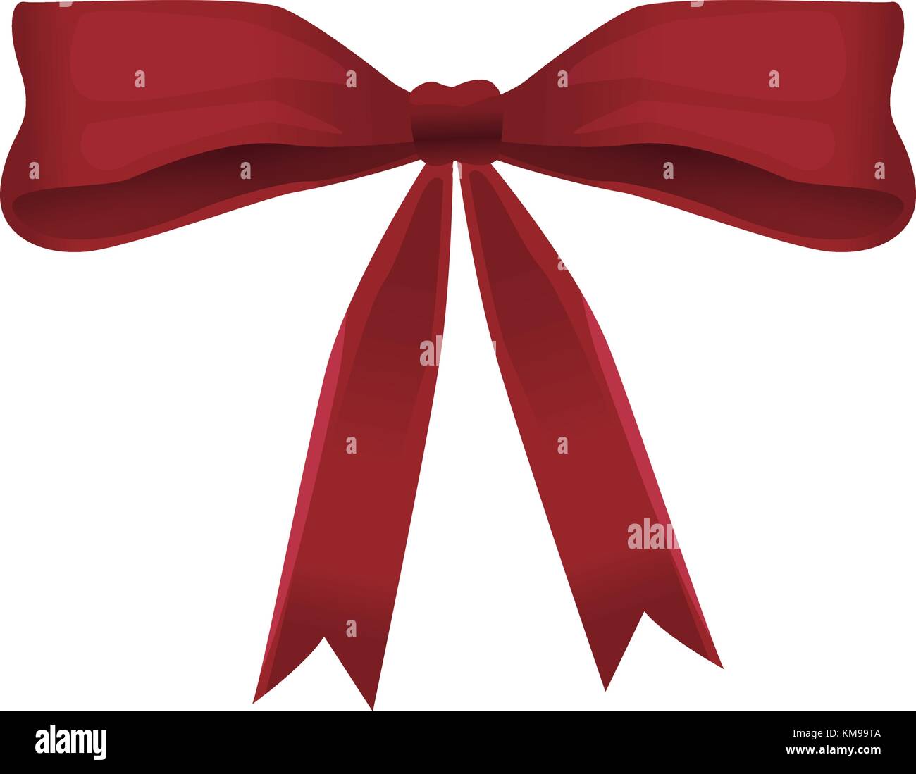 Ribbon bow symbol Stock Vector Image & Art - Alamy