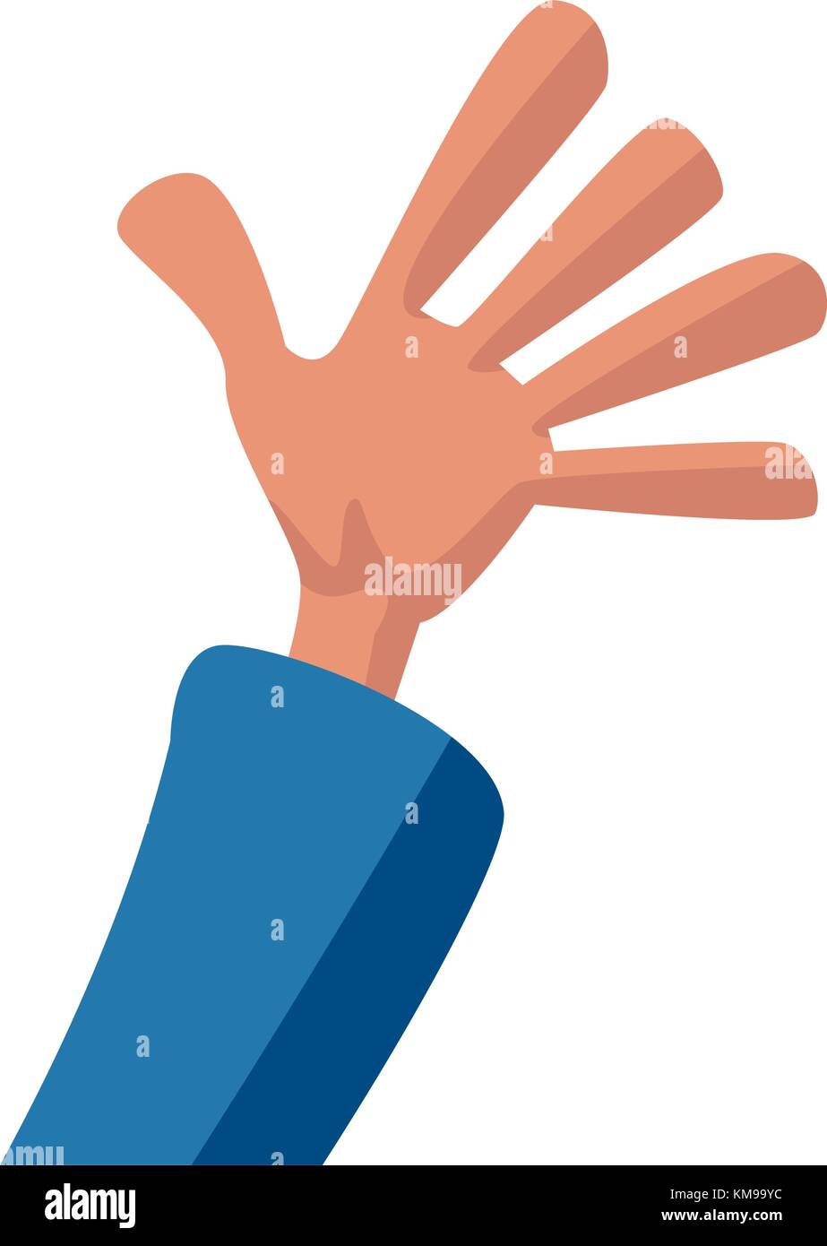 Hand cartoon isolated Stock Vector Image & Art - Alamy