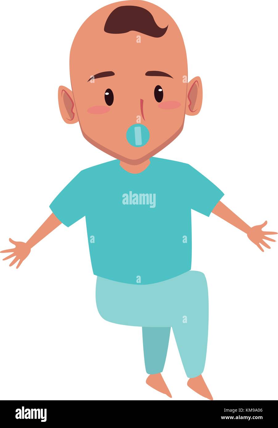 Cute baby cartoon Stock Vector Image & Art - Alamy