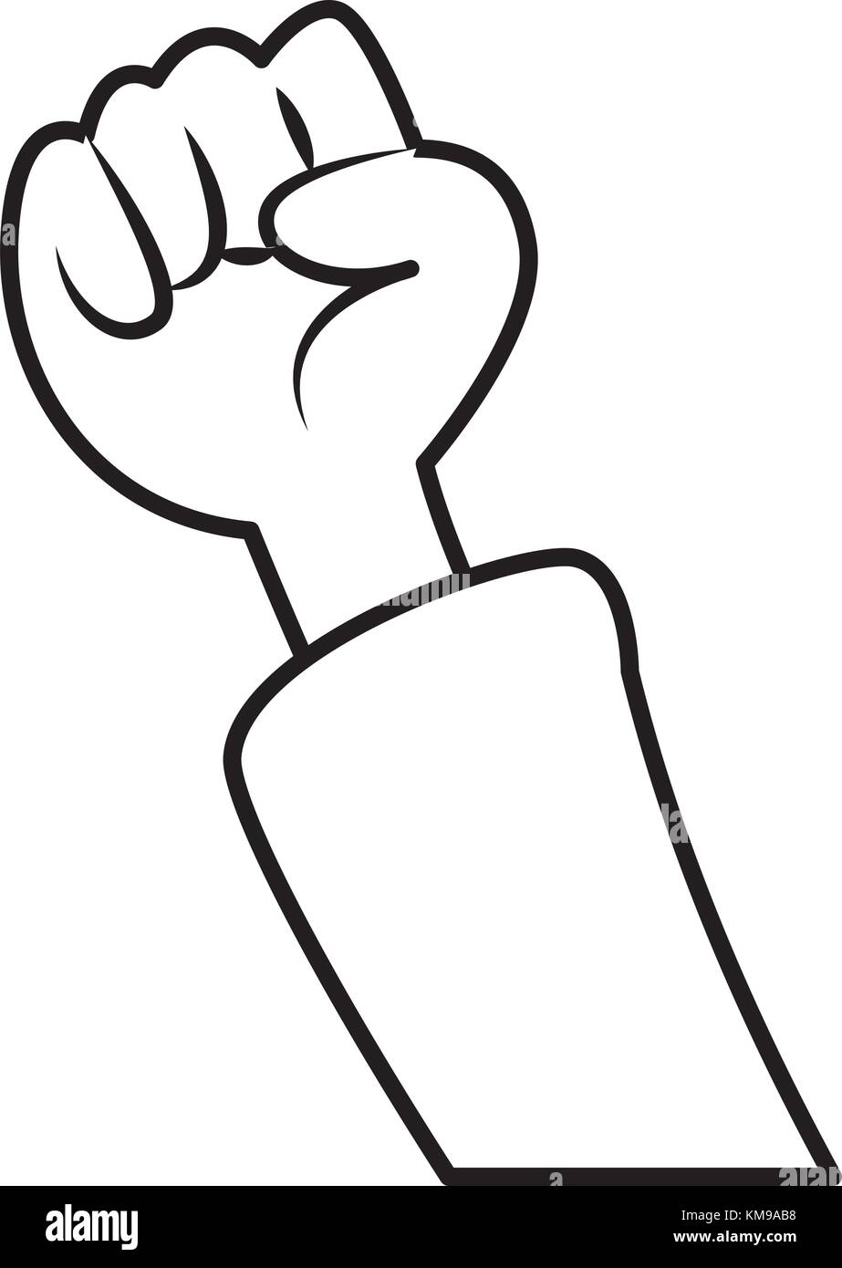 Hand cartoon isolated Stock Vector Image & Art - Alamy