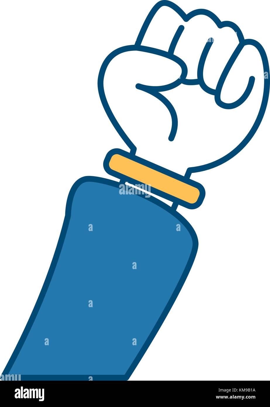 Hand cartoon isolated Stock Vector Image & Art - Alamy