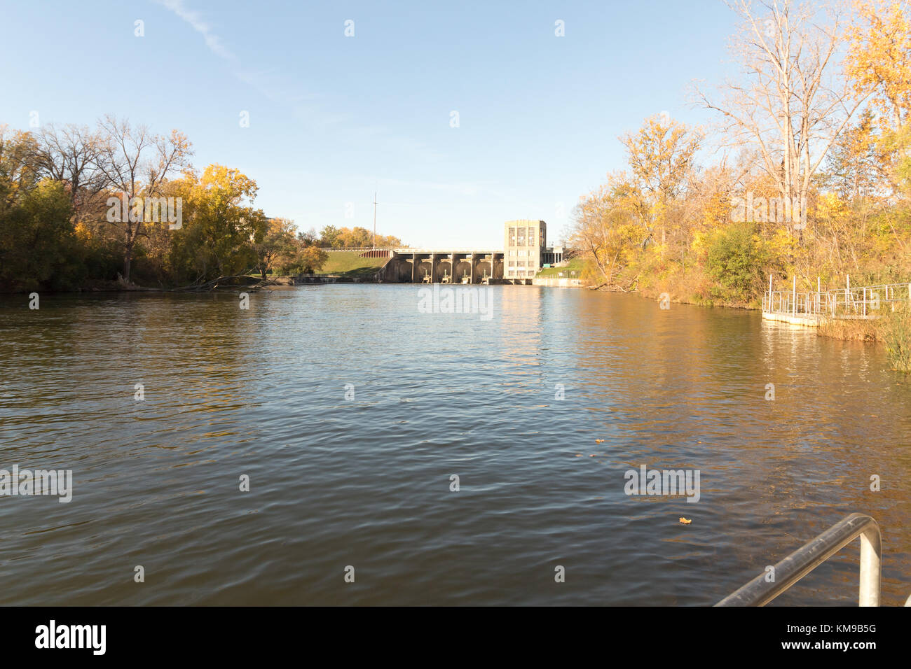 Hydro Dam Park Stock Photo - Alamy