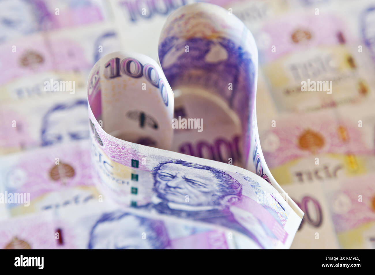 Czech paper money hi-res stock photography and images - Alamy