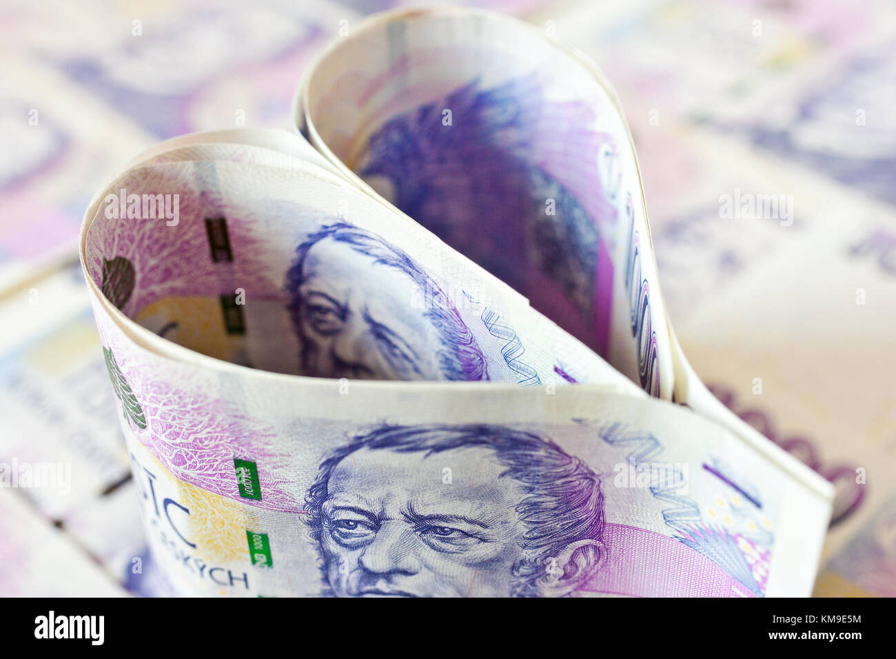 Czech Paper Money High Resolution Stock Photography and Images - Alamy