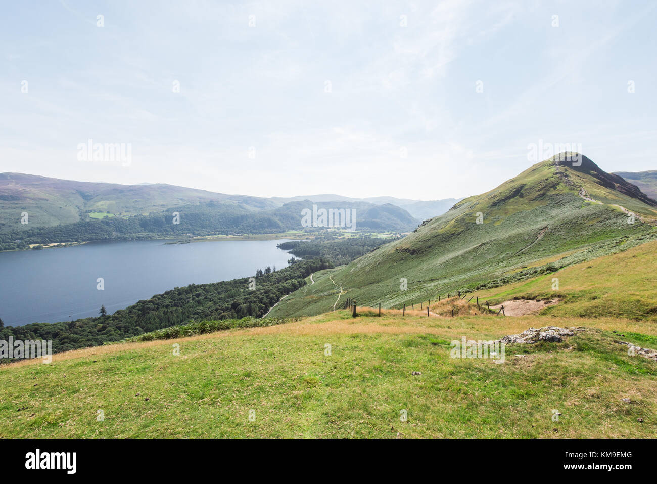Lake Windermere, Lake District, Cumbria, England, United Kingdom Stock ...