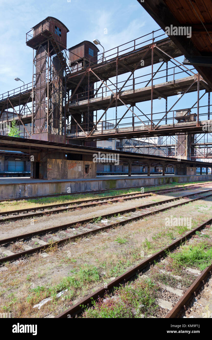 former Žizkov freight railway station (1928–1935, the largest ...