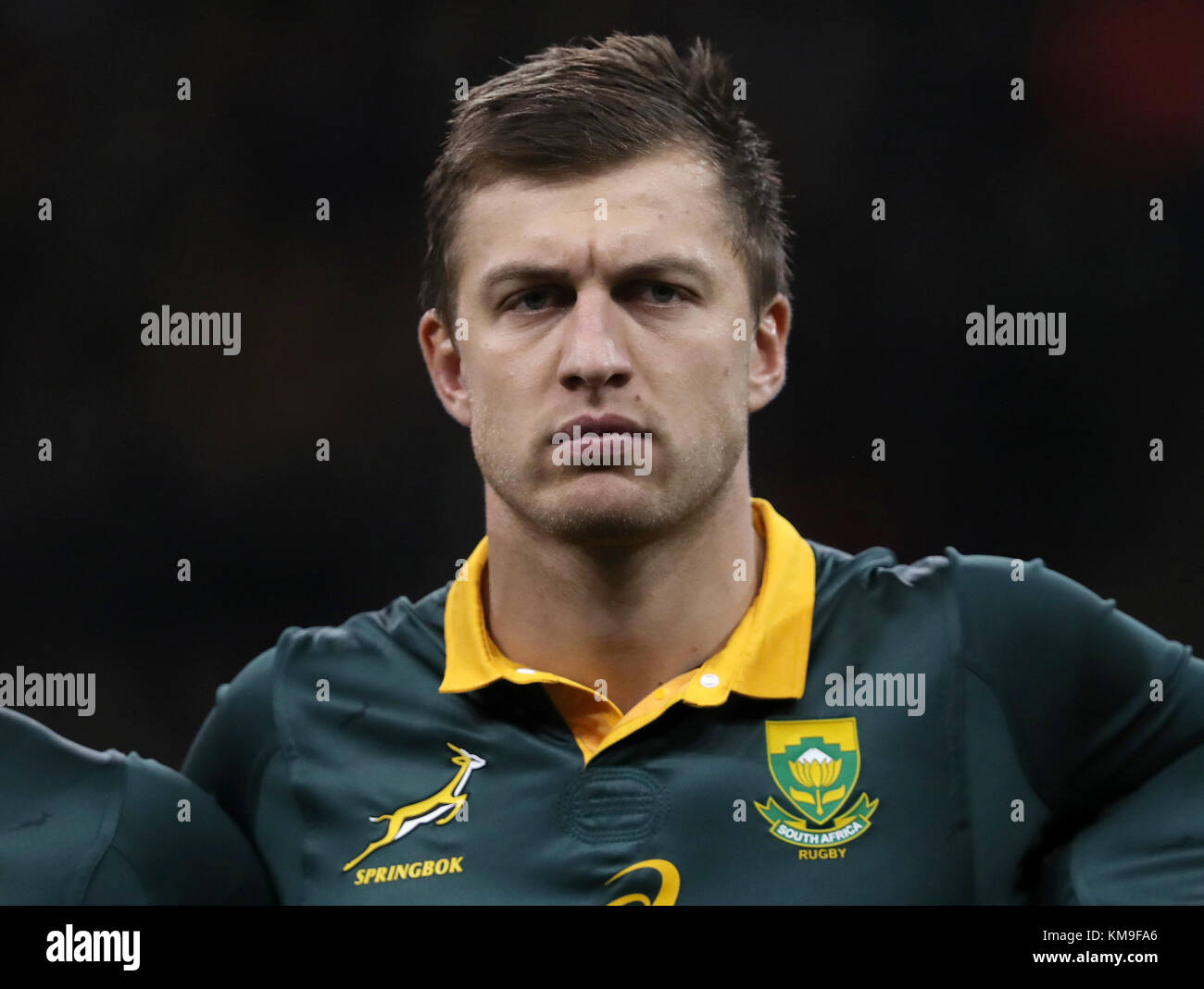 South Africa's Handre Pollard during the Autumn International at the ...