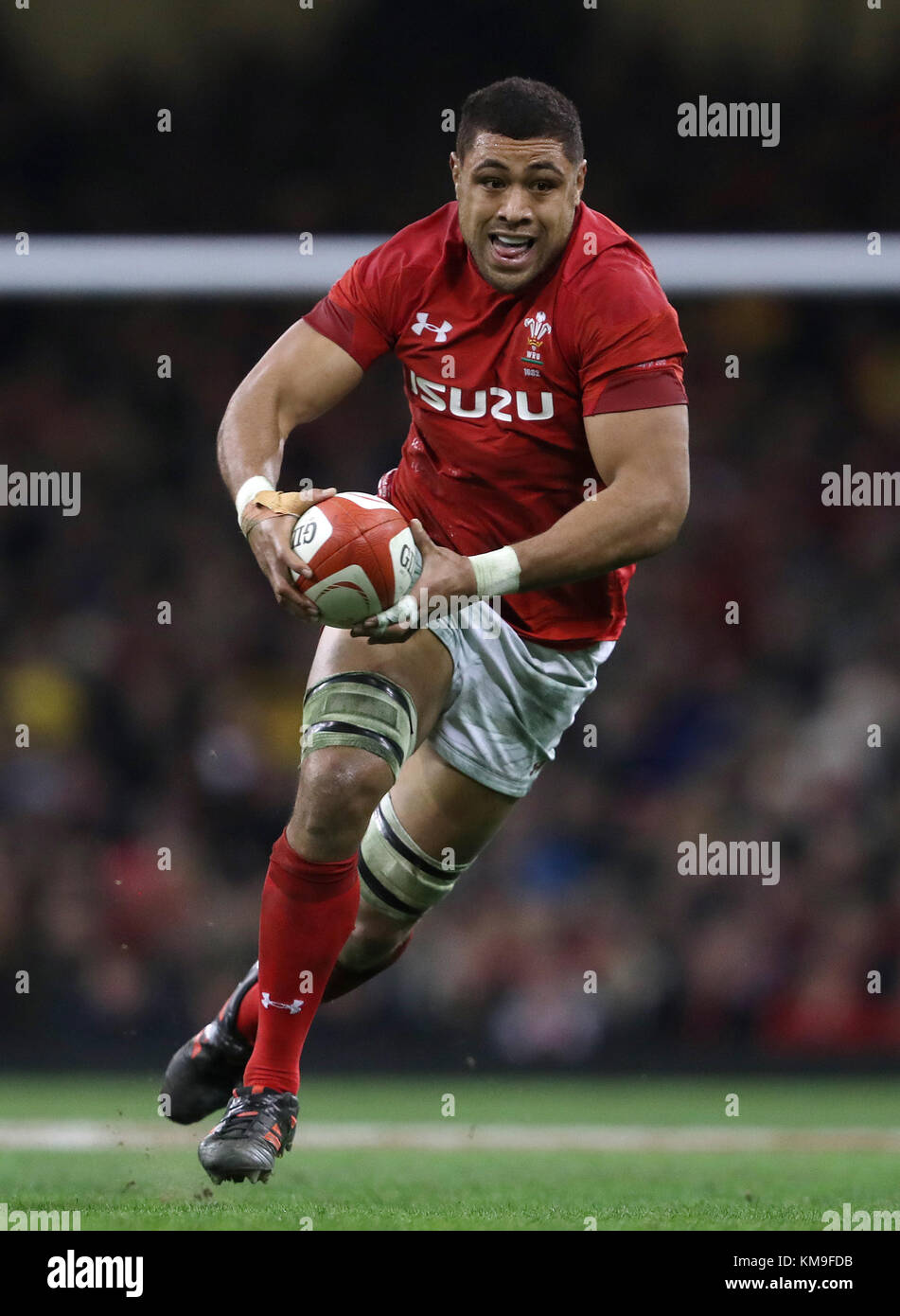 Wales Taulupe Faletau during the Autumn International at the ...