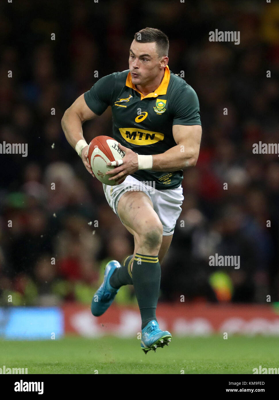South Africa's Jesse Kriel during the Autumn International at the ...