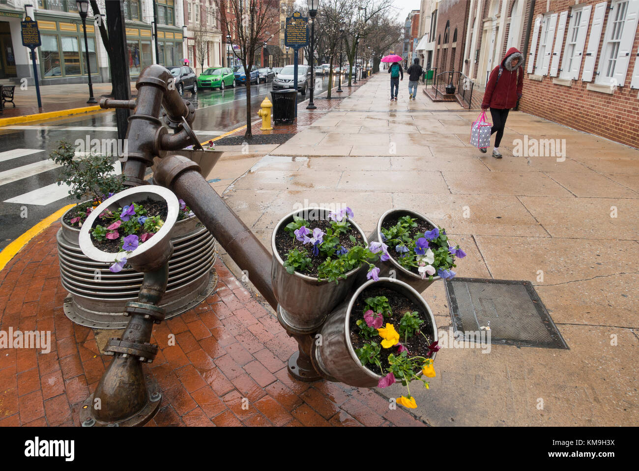 downtown York Pennsylvania Stock Photo - Alamy