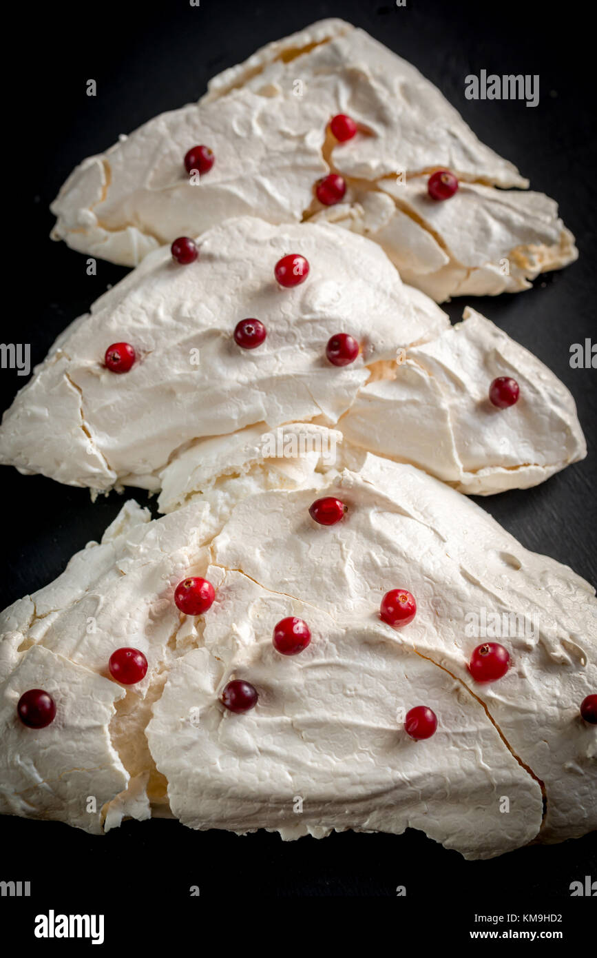 Meringue Christmas tree Stock Photo - Alamy