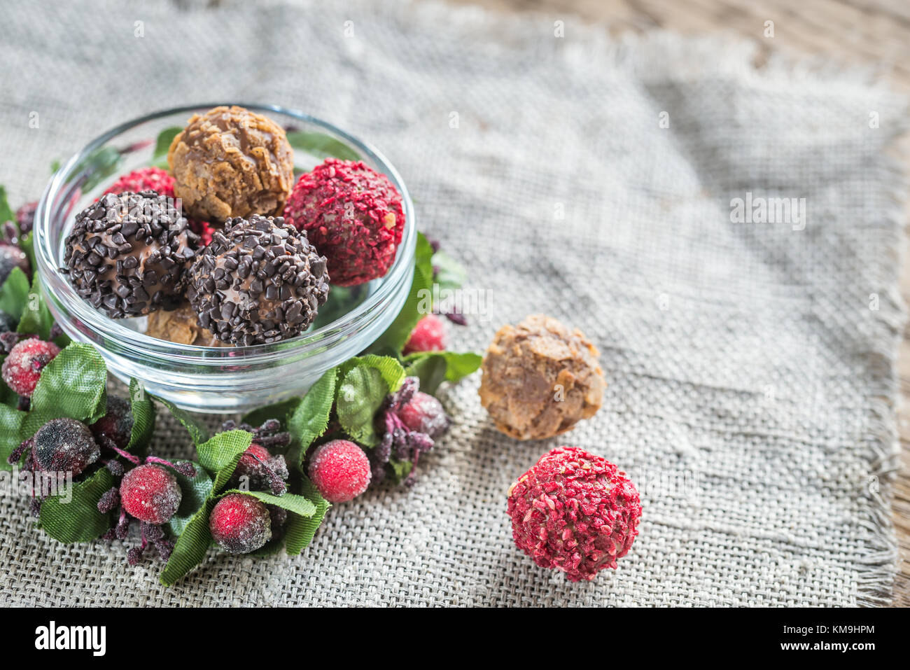 Mini truffles hi-res stock photography and images - Alamy