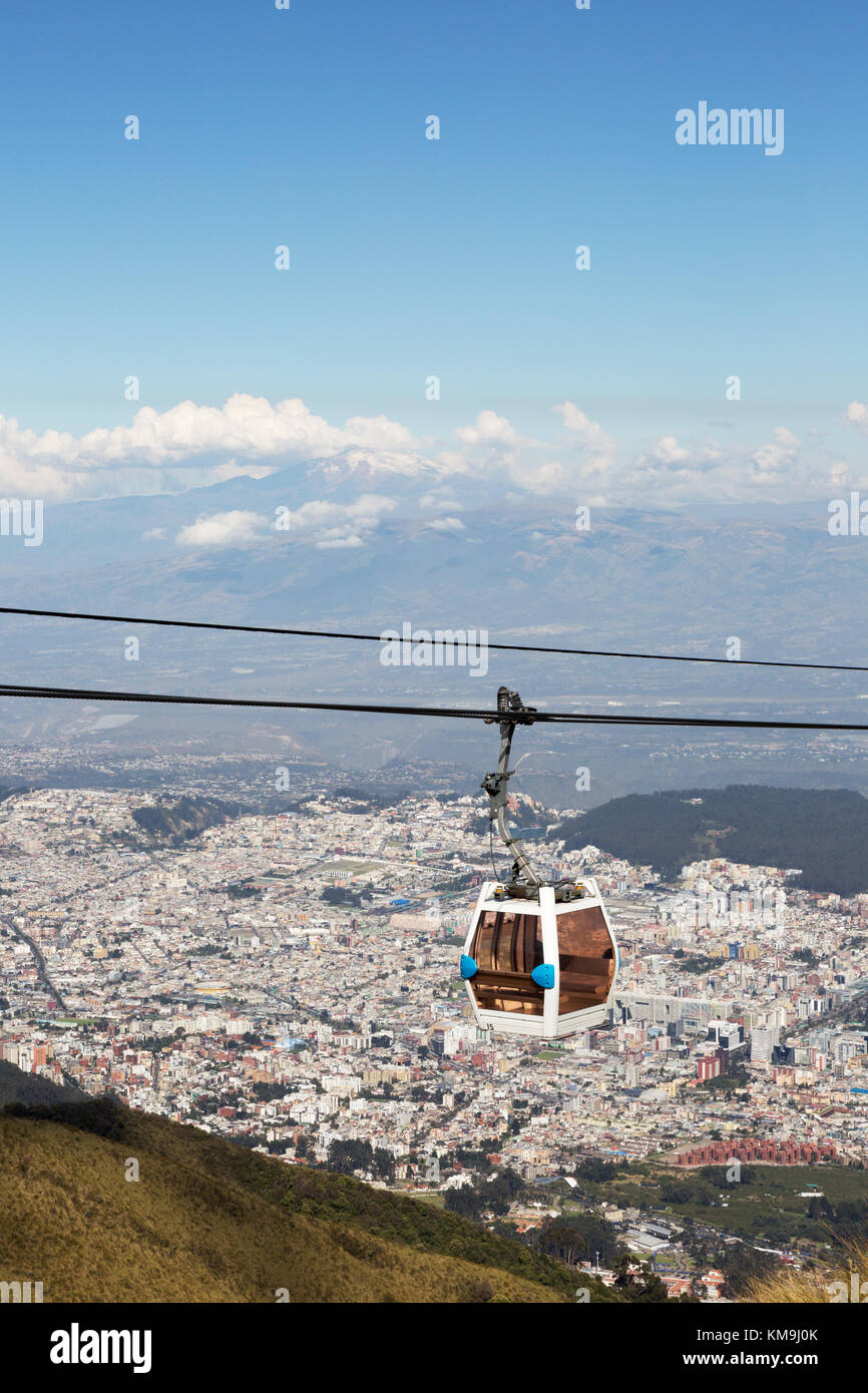 Quito pichincha teleférico hi-res stock photography and images - Alamy