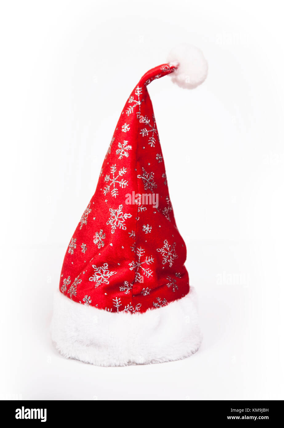 Santa hat isolated on white background Stock Photo - Alamy
