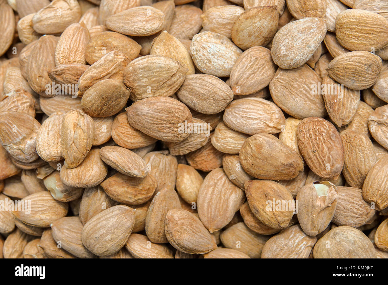 Background of the laid almond. Oriental treats. Background of nuts ...