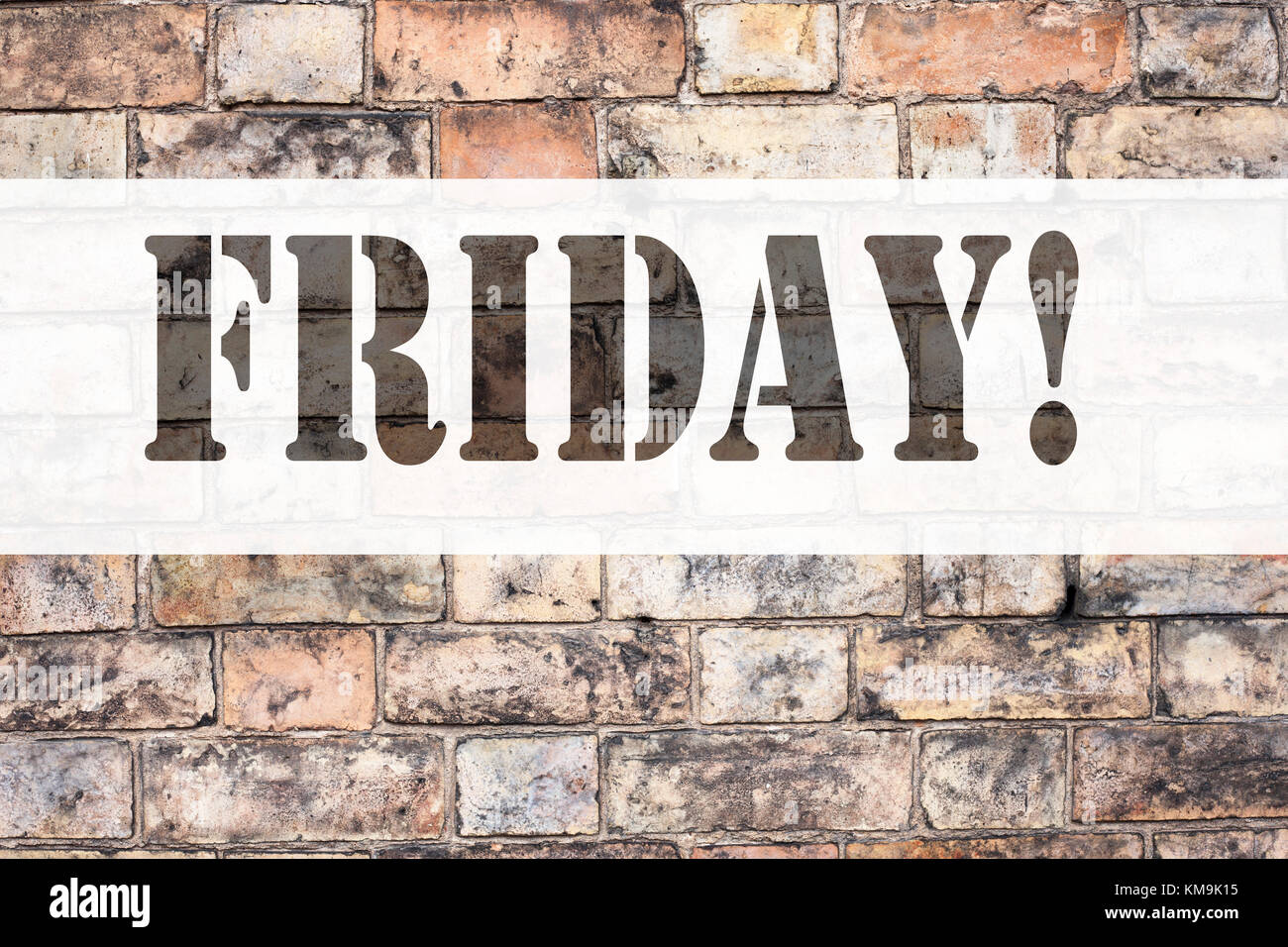 Conceptual announcement text caption inspiration showing Friday ...