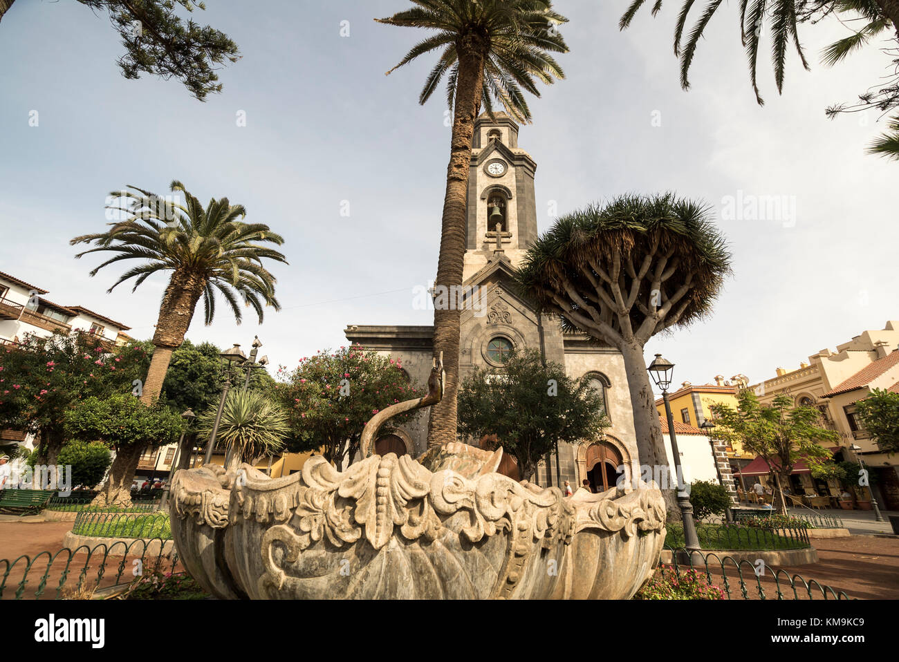 Santa Cruz Port, Tenerife, northern side of the island, canary islands ...