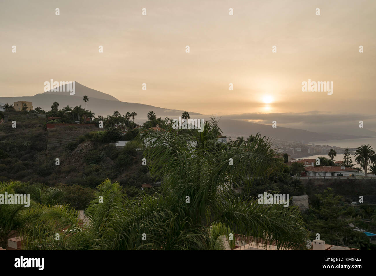 Santa Cruz Port, Tenerife, northern side of the island, canary islands ...
