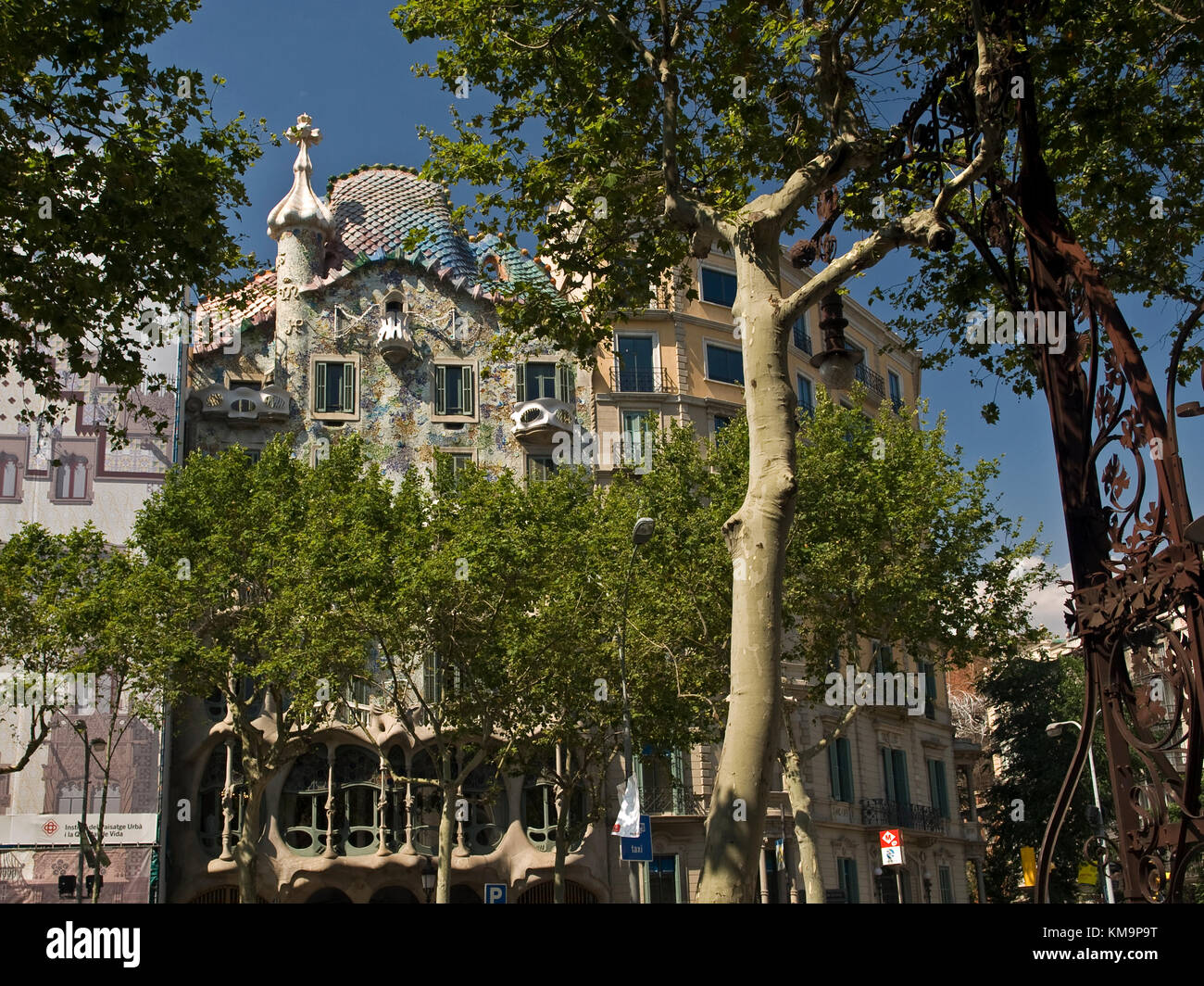 Casa Batllo building in Barcelona. It was redesigned by the legendary ...