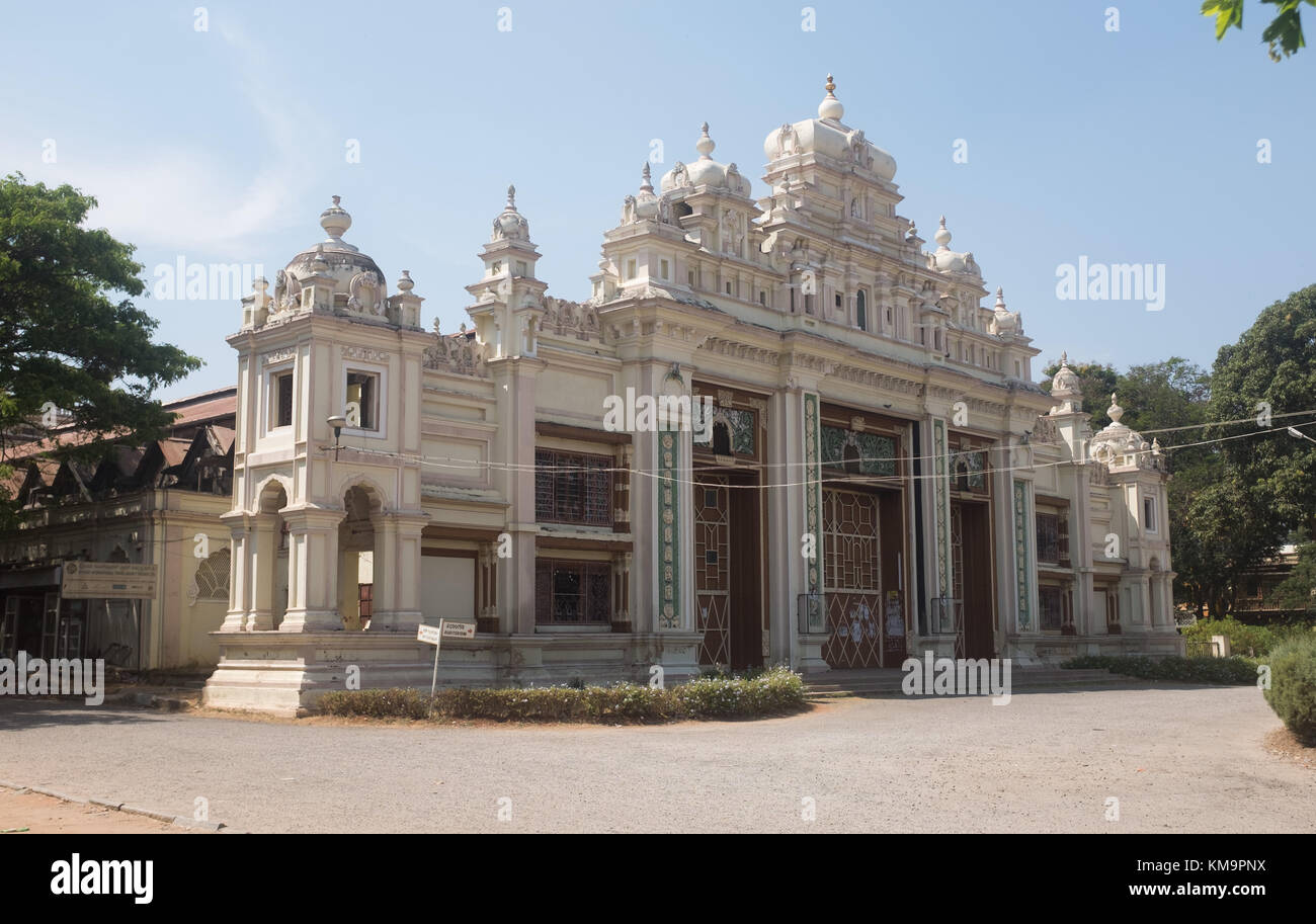 Exterior of Jaganmohan Palace built in 1861, now an art gallery at ...