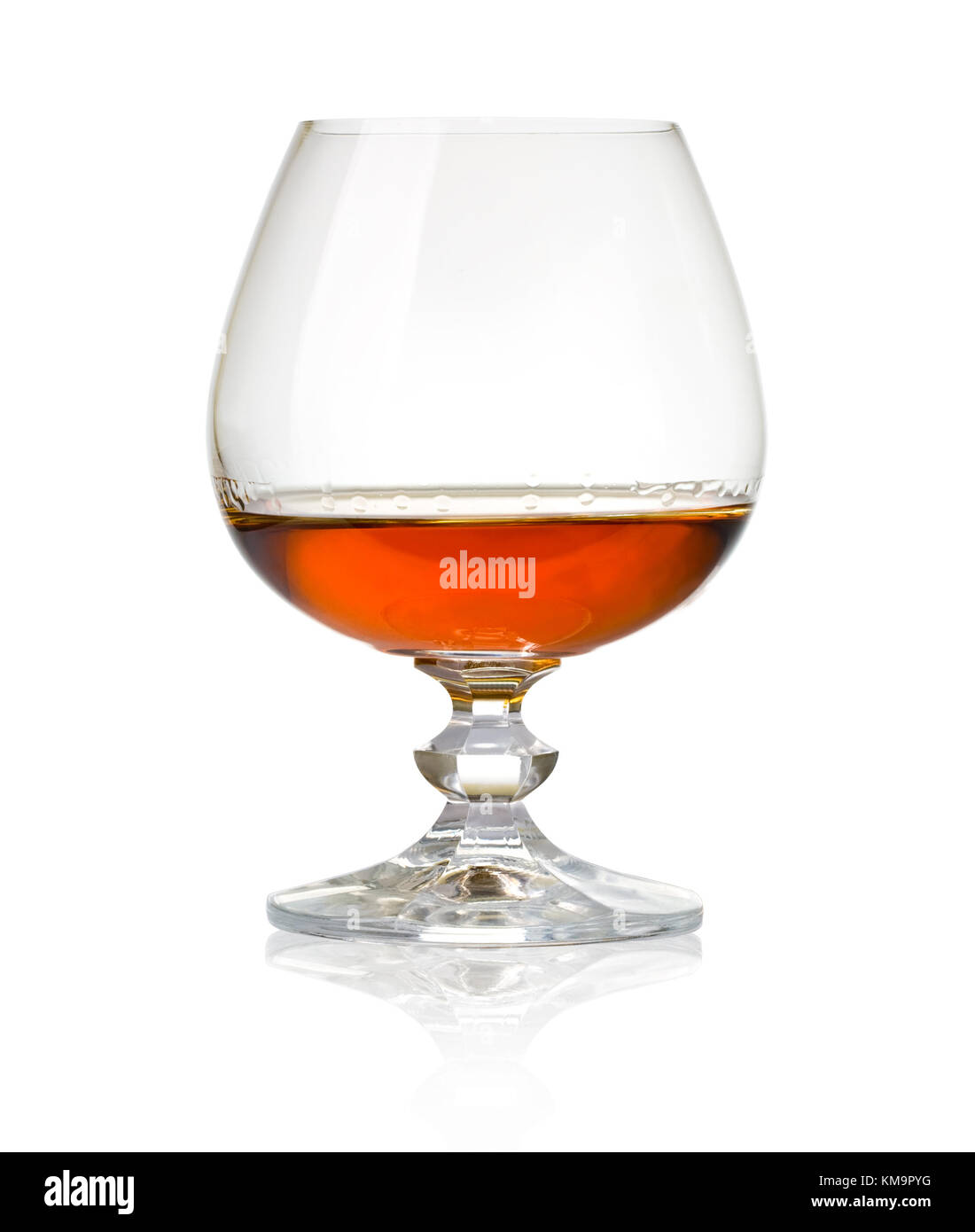 Whisky glass isolated on white background Stock Photo - Alamy