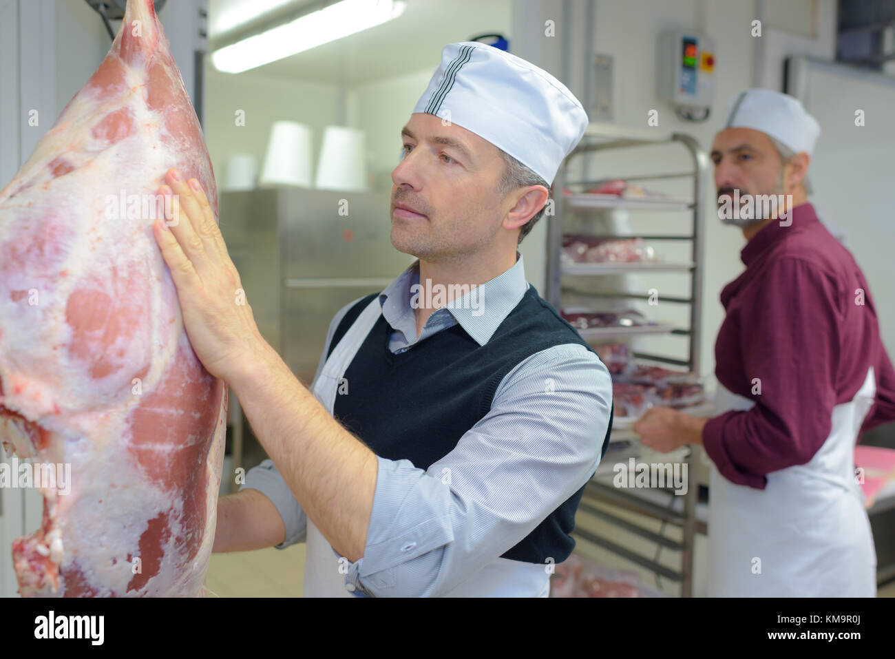 Meat inspector hi-res stock photography and images - Alamy