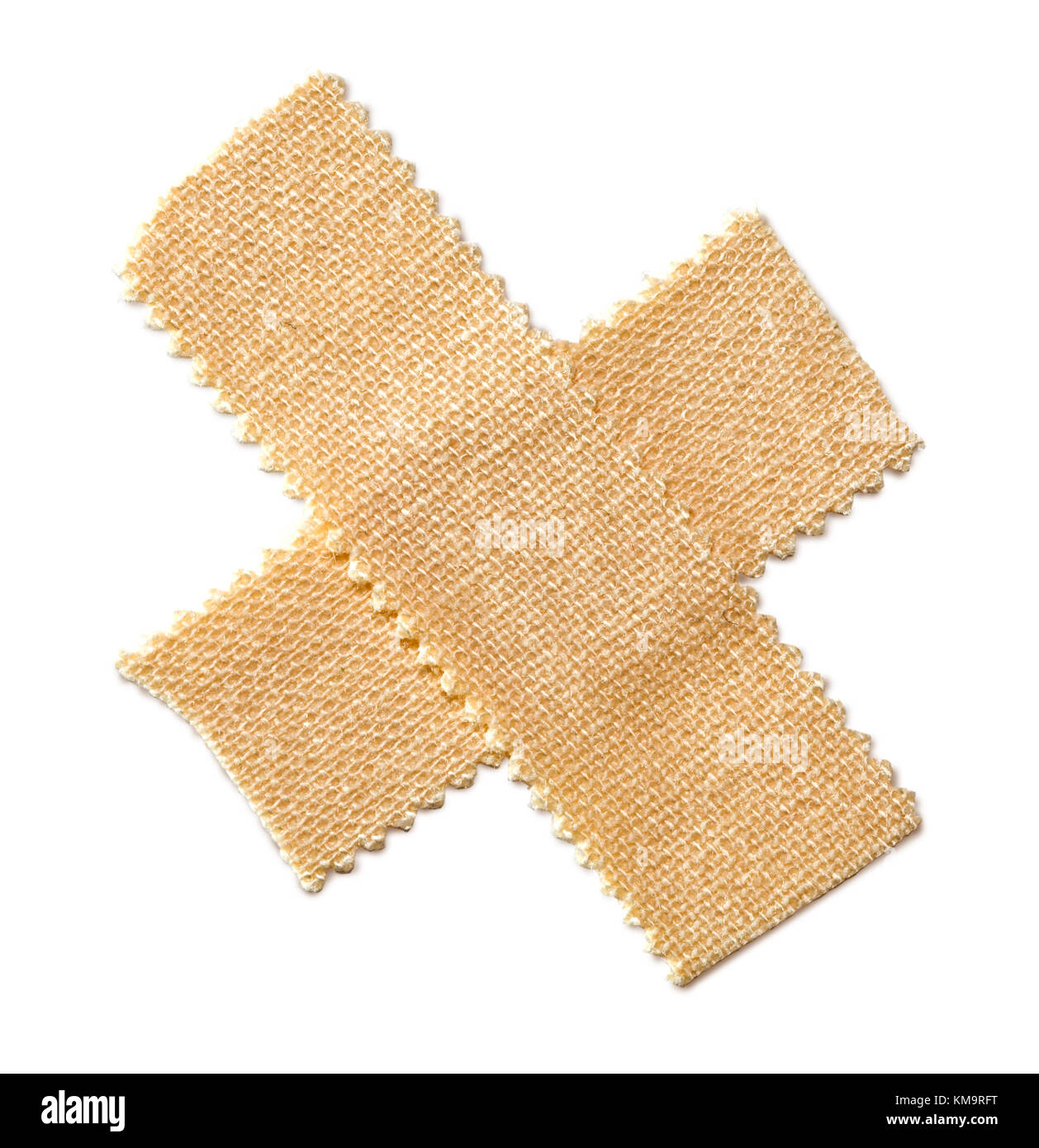 plaster cross isolated on white Stock Photo - Alamy