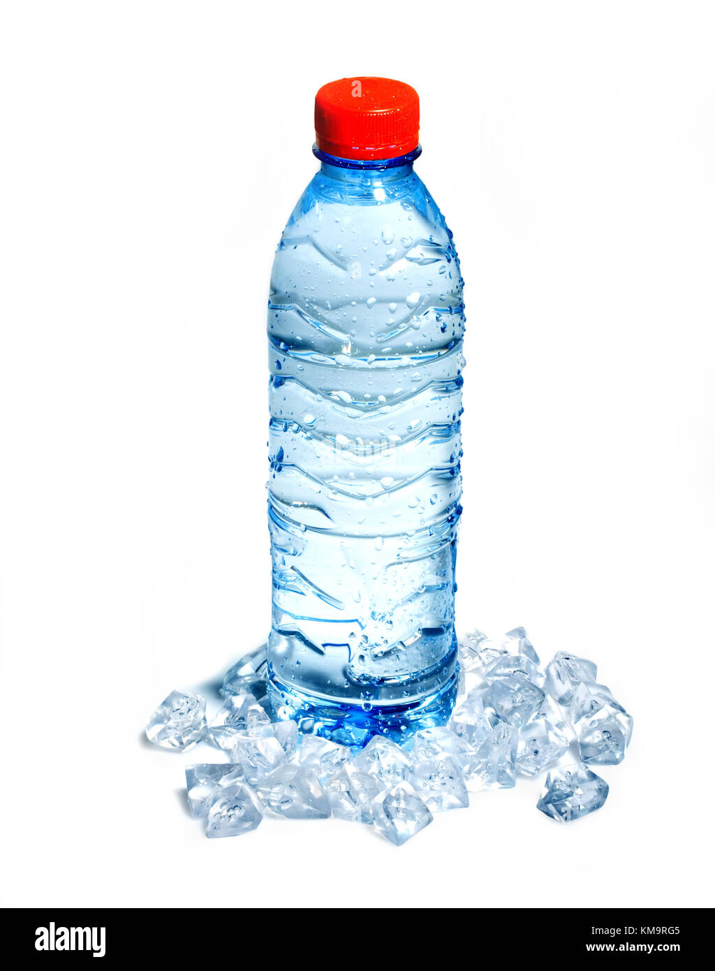 Plastic bottle on solid Cut Out Stock Images & Pictures - Alamy