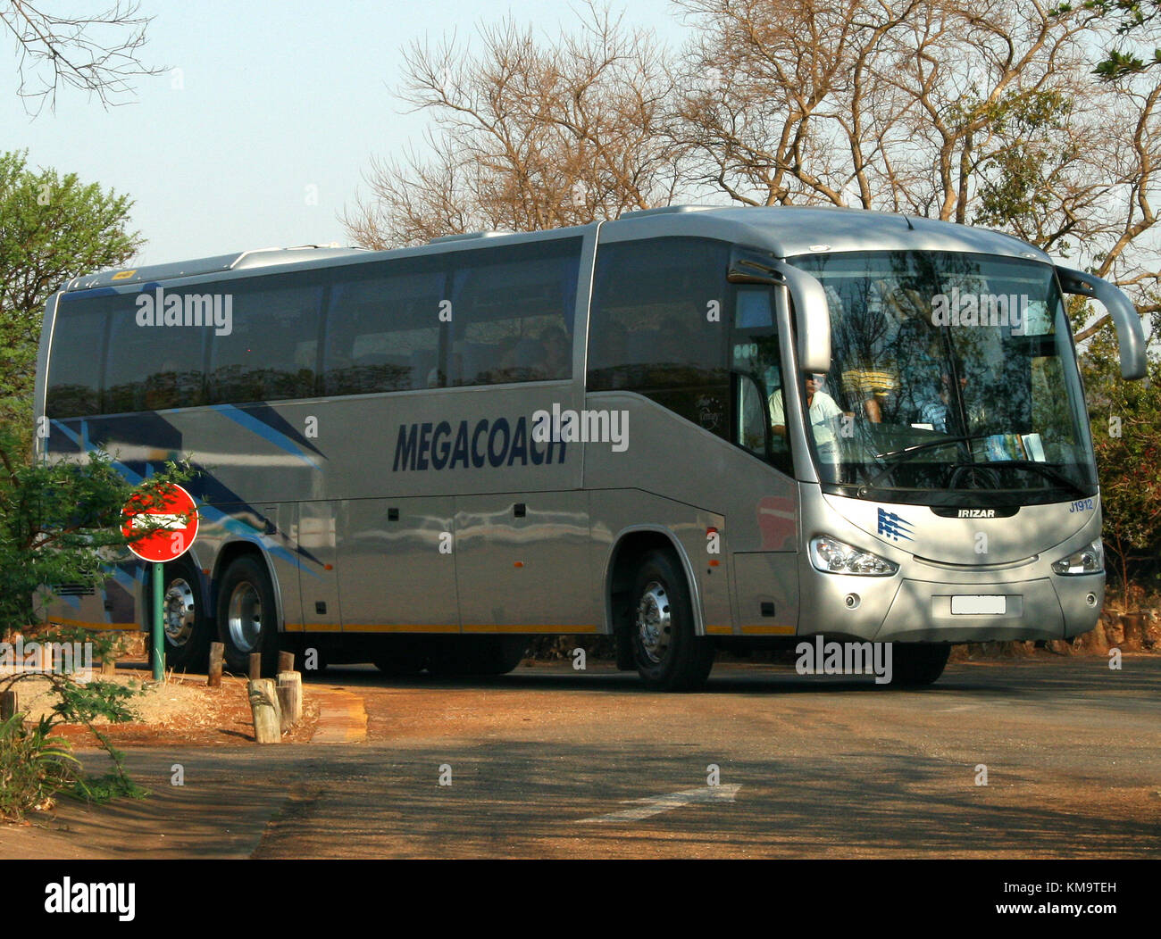 Mpumalanga, South Africa, Megacoach with passengers Stock Photo - Alamy